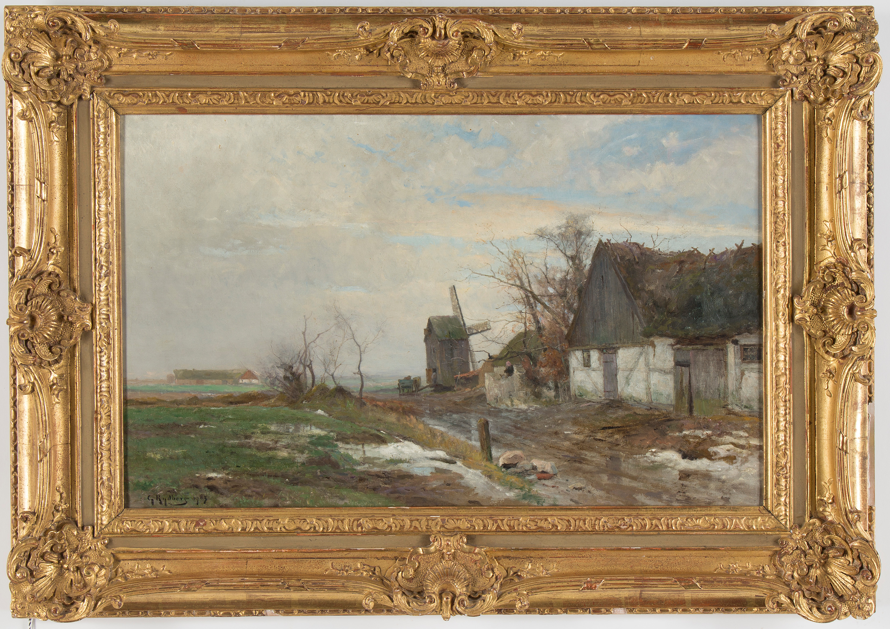 GUSTAF RYDBERG, oil on canvas, signed and dated 1903. - Bukowskis