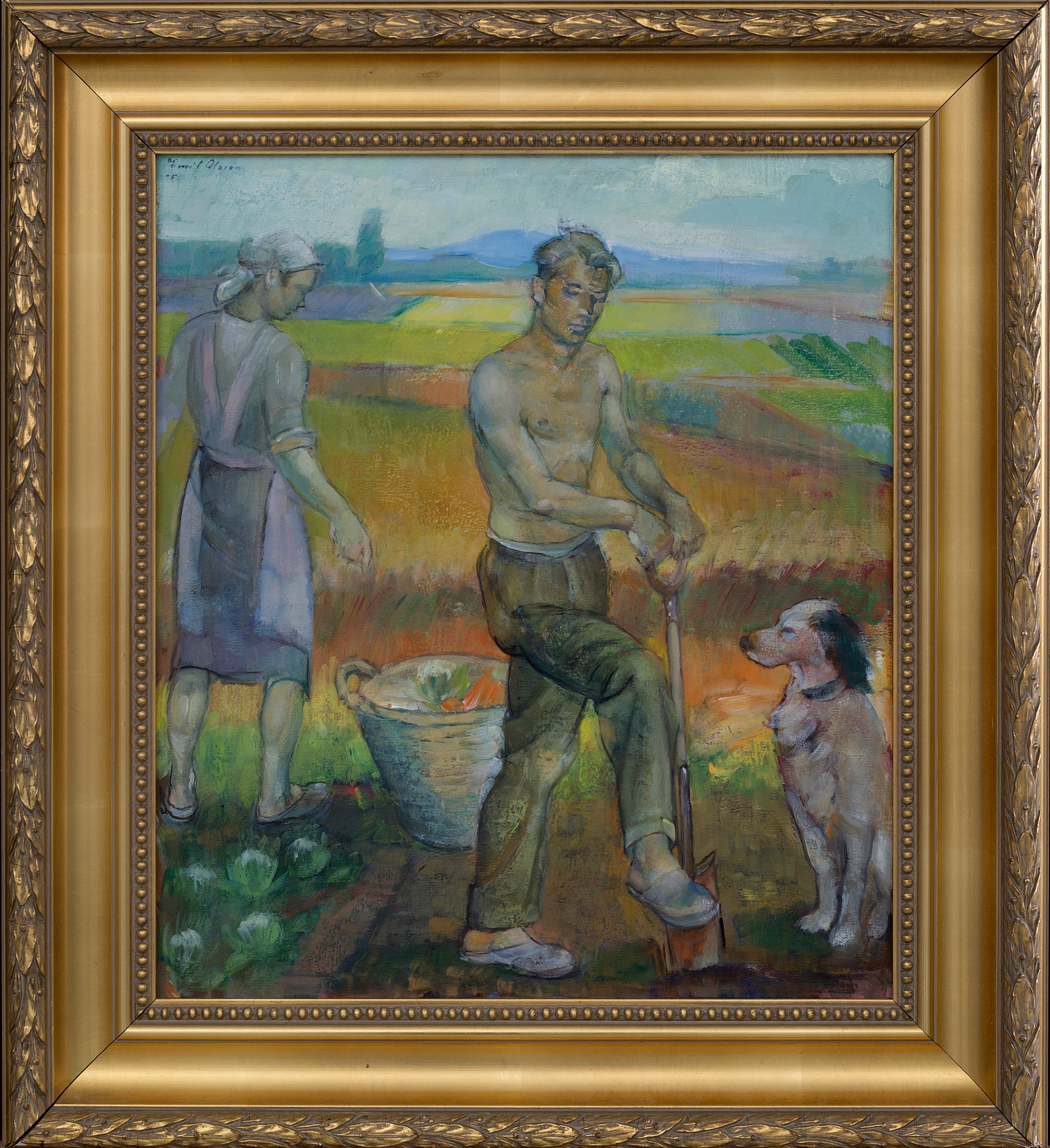 EMIL OLSSON, olja på duk. Signerad och daterad -56. - Bukowskis