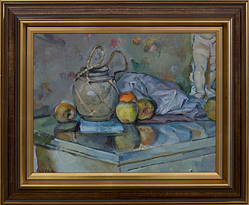 EMIL OLSSON, oil on canvas. Signed, - Bukowskis