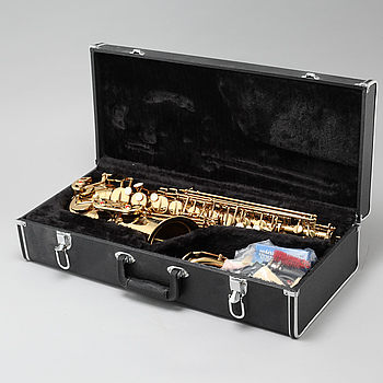 A late 20th century brass Saxophone by Niko. - Bukowskis