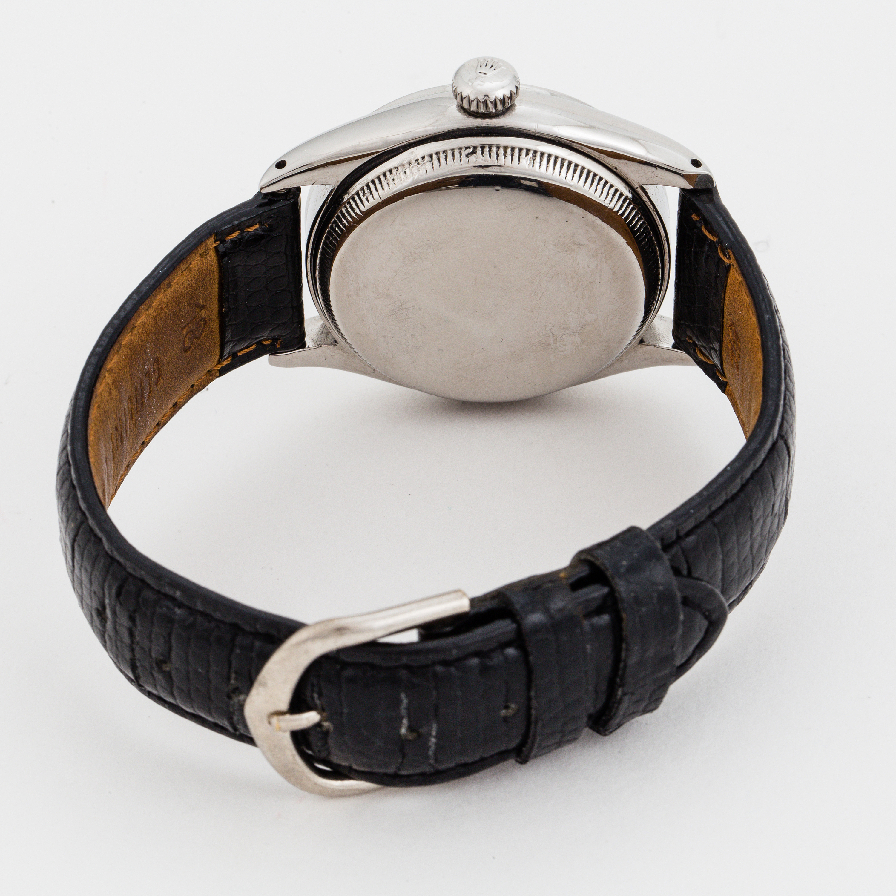 ROLEX, Oyster perpetual, "Waffle dial", Chronometer, wristwatch, 34 mm ...