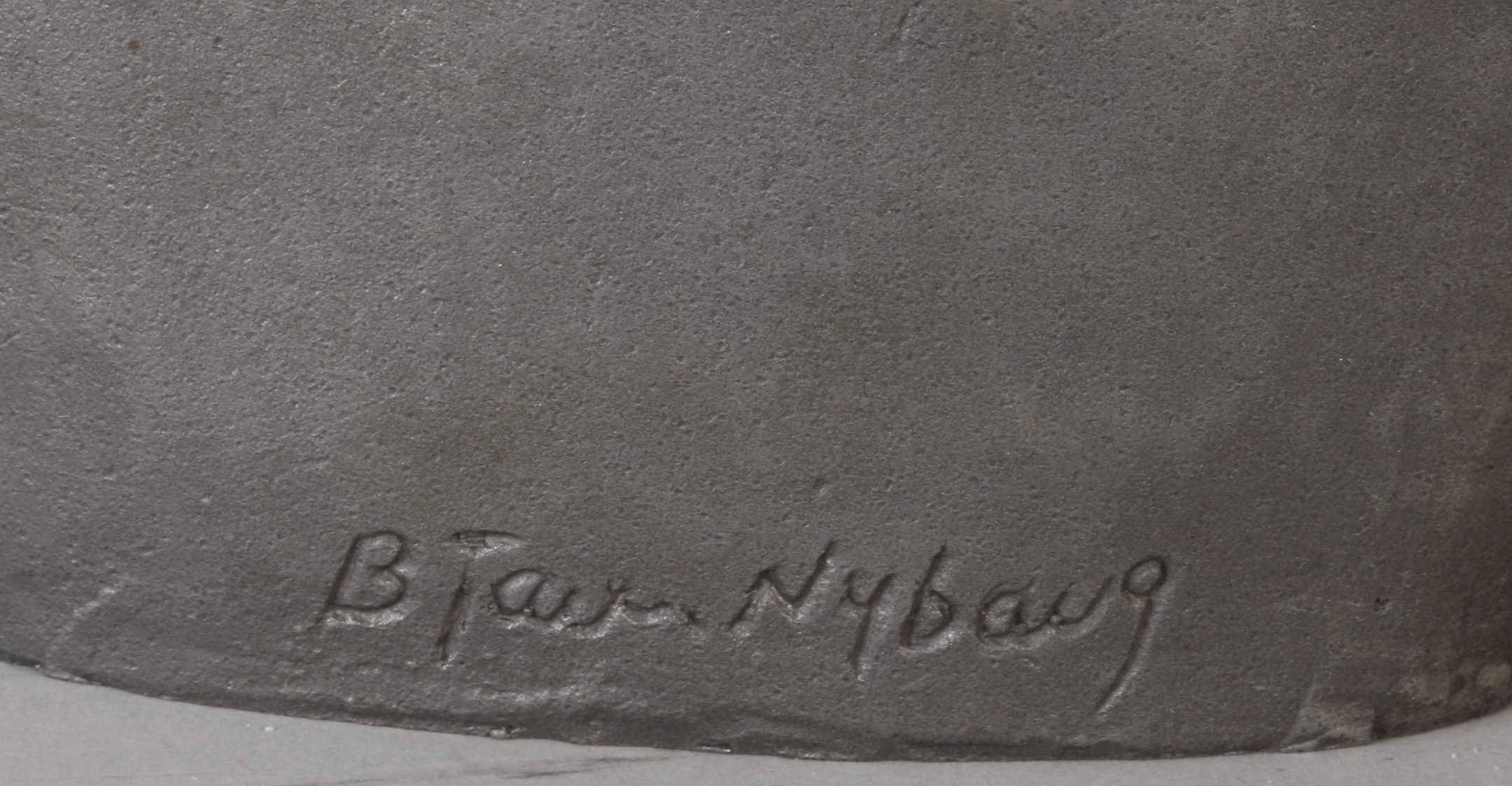 NYBERG, BJÖRN. Skulptur, metall, sign. - Bukowskis