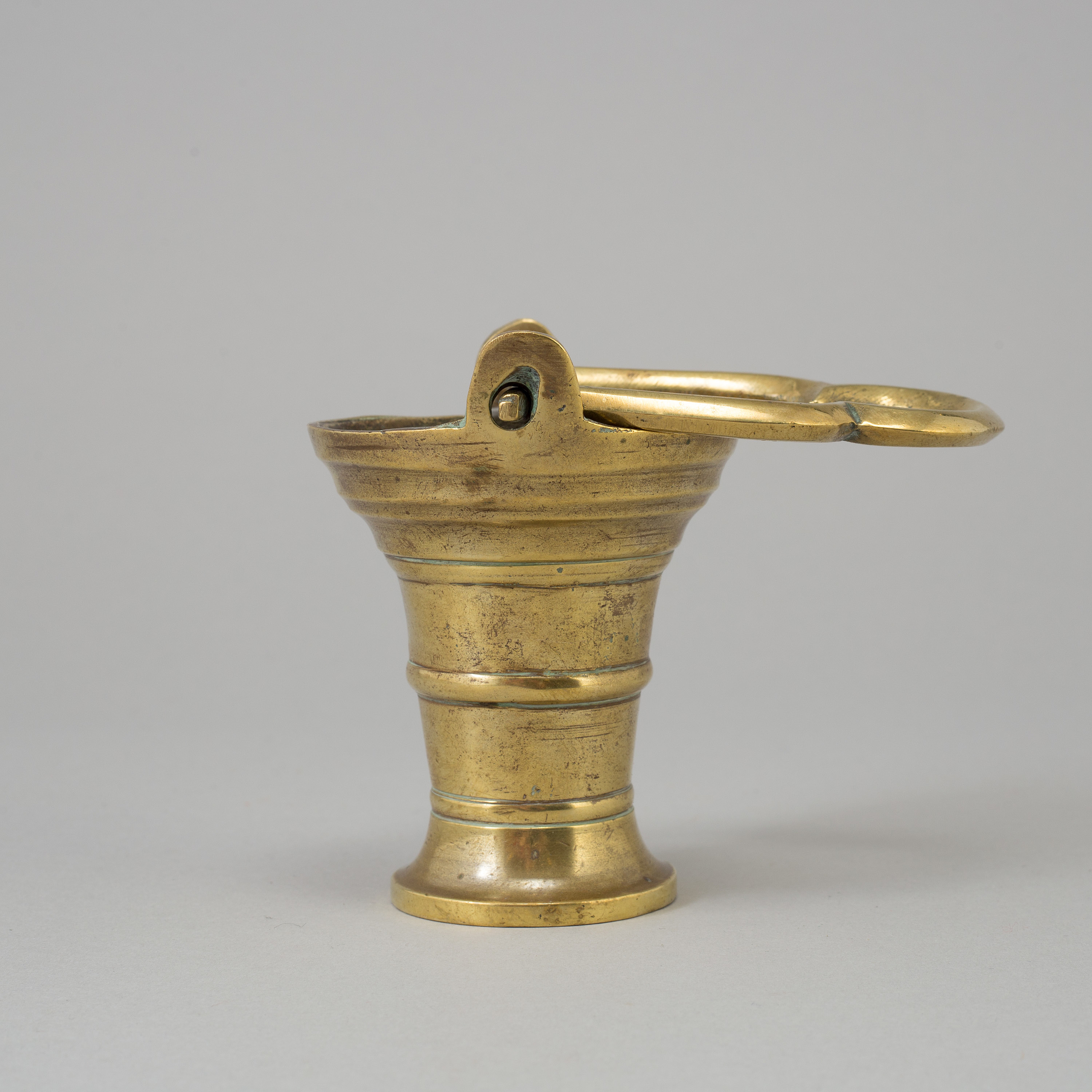 A BRONZE HOLY WATER BOWL, probably 15th/16th century. - Bukowskis