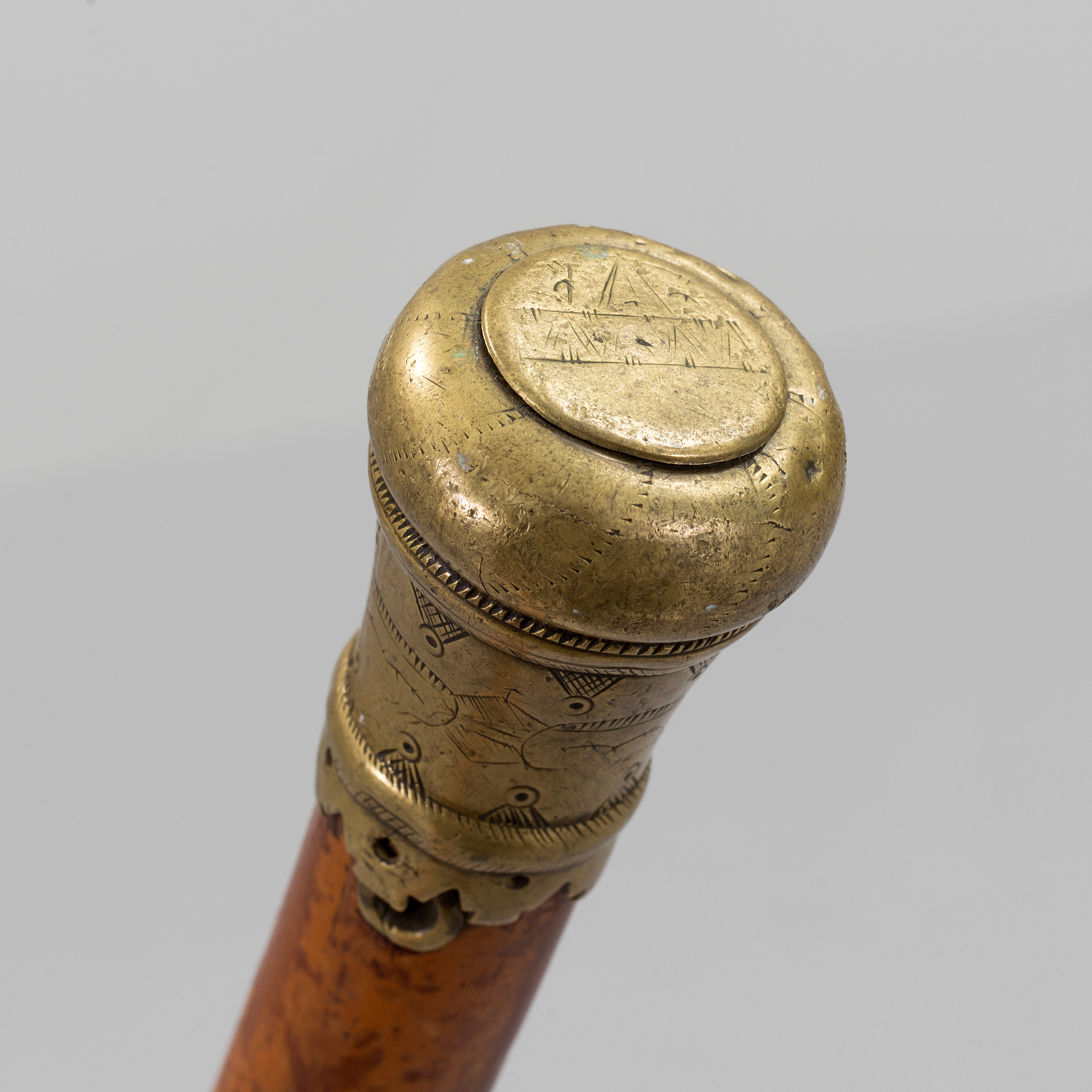 AN 18TH CENTURY WALKING STICK. - Bukowskis