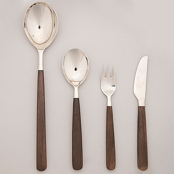 A 19-piece flatware set 'Lion de Luxe', Hackman, Finland. - Bukowskis