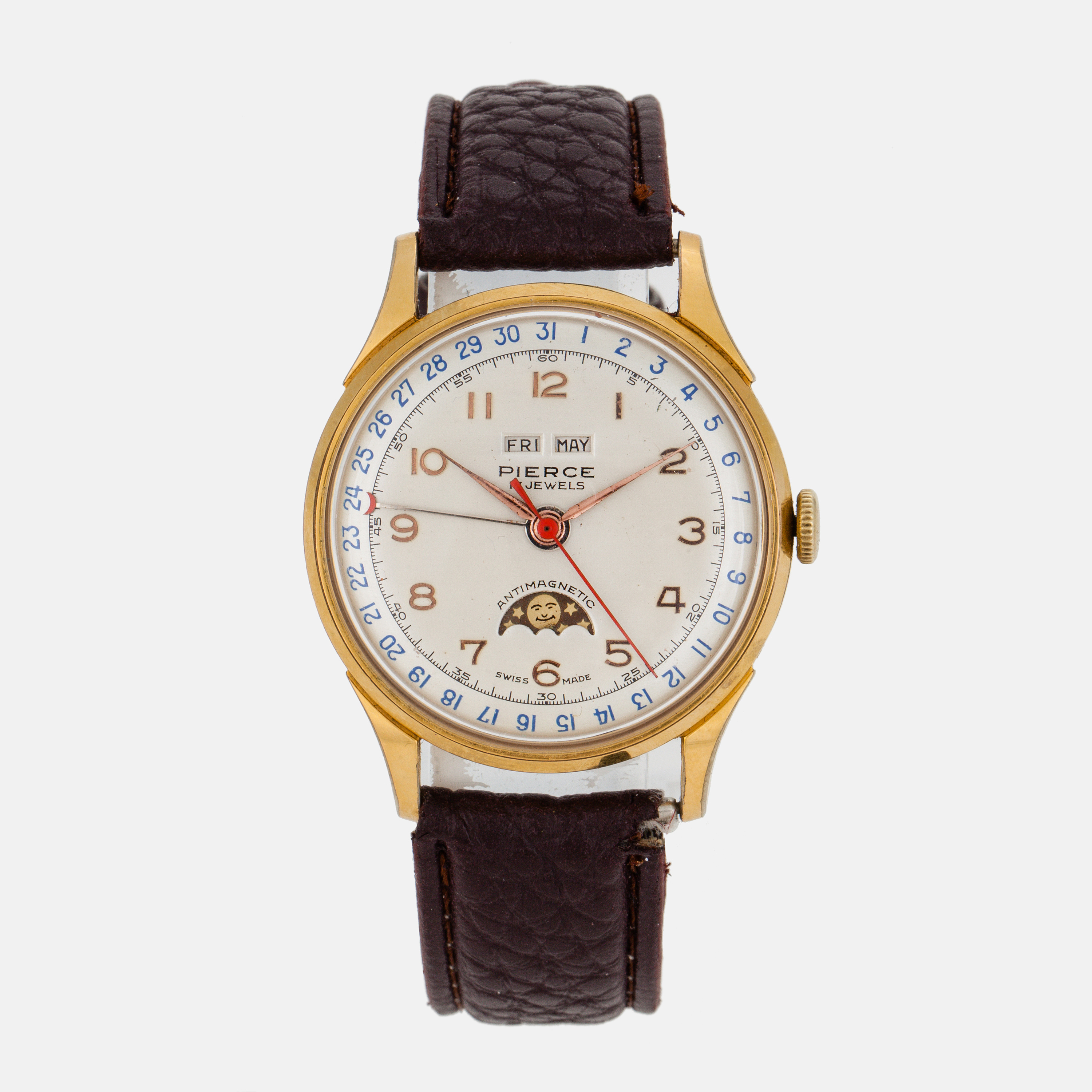 PIERCE, wristwatch, 35 mm, - Bukowskis