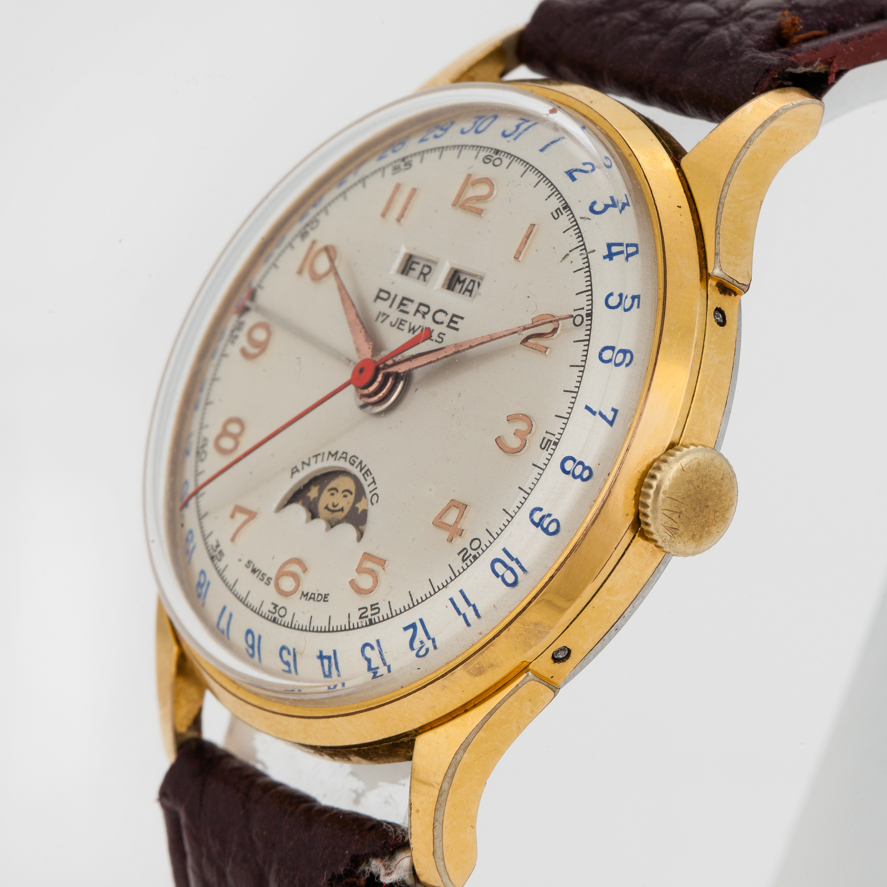 PIERCE, wristwatch, 35 mm, - Bukowskis