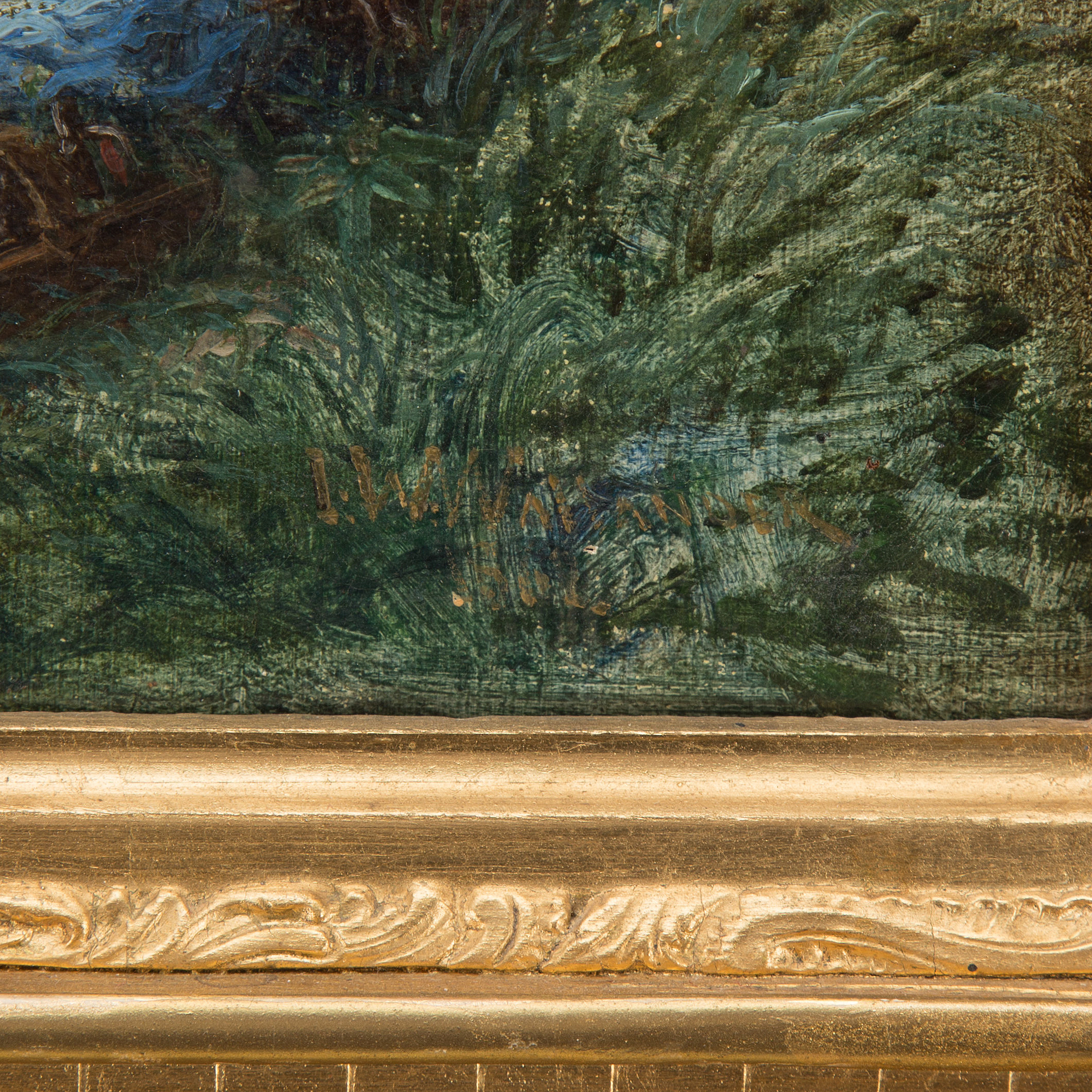 JOSEF WILHELM WALLANDER, oil on canvas, signed. - Bukowskis