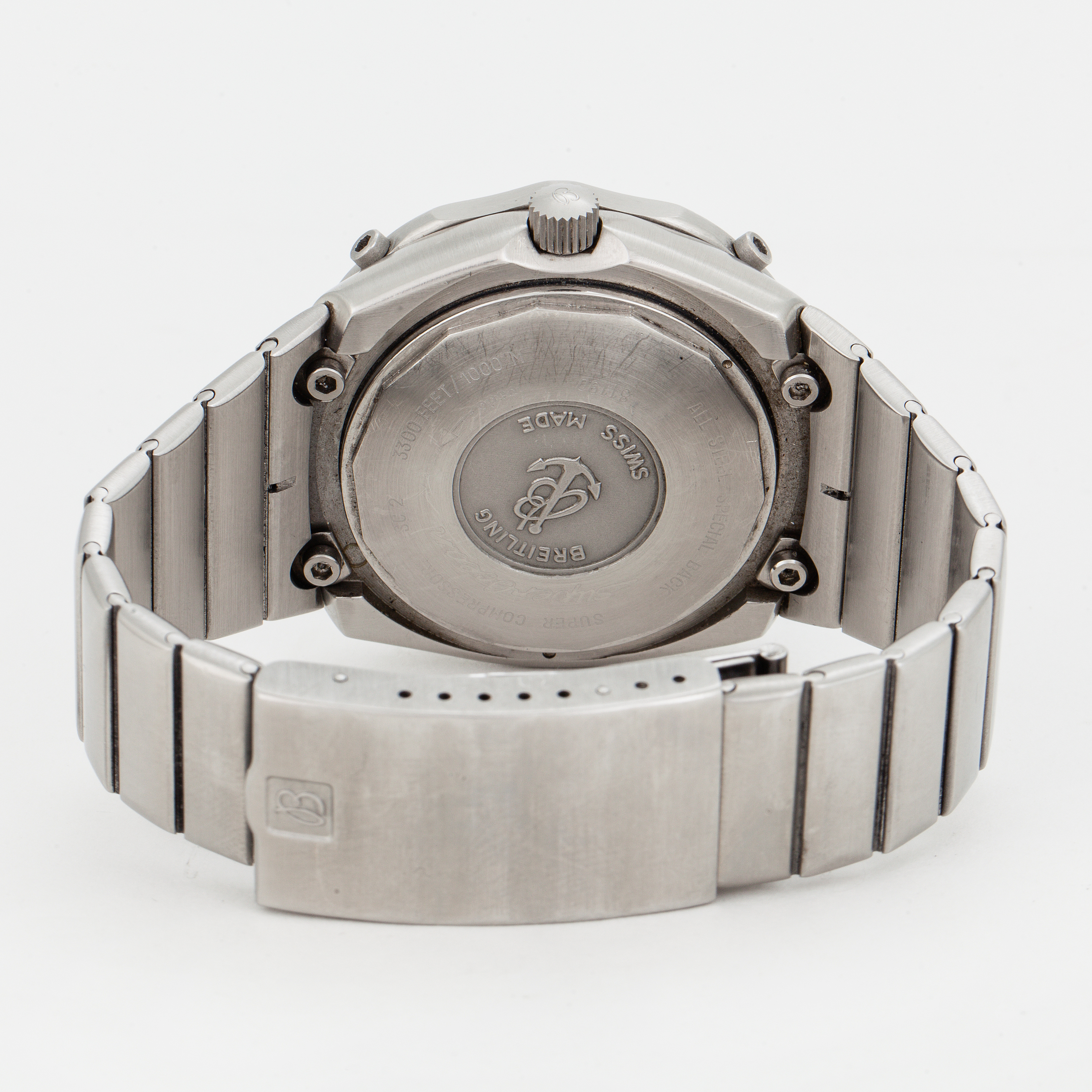 BREITLING, SuperOcean Deep Sea, (3300Feet/1000m), wristwatch, 39 mm ...