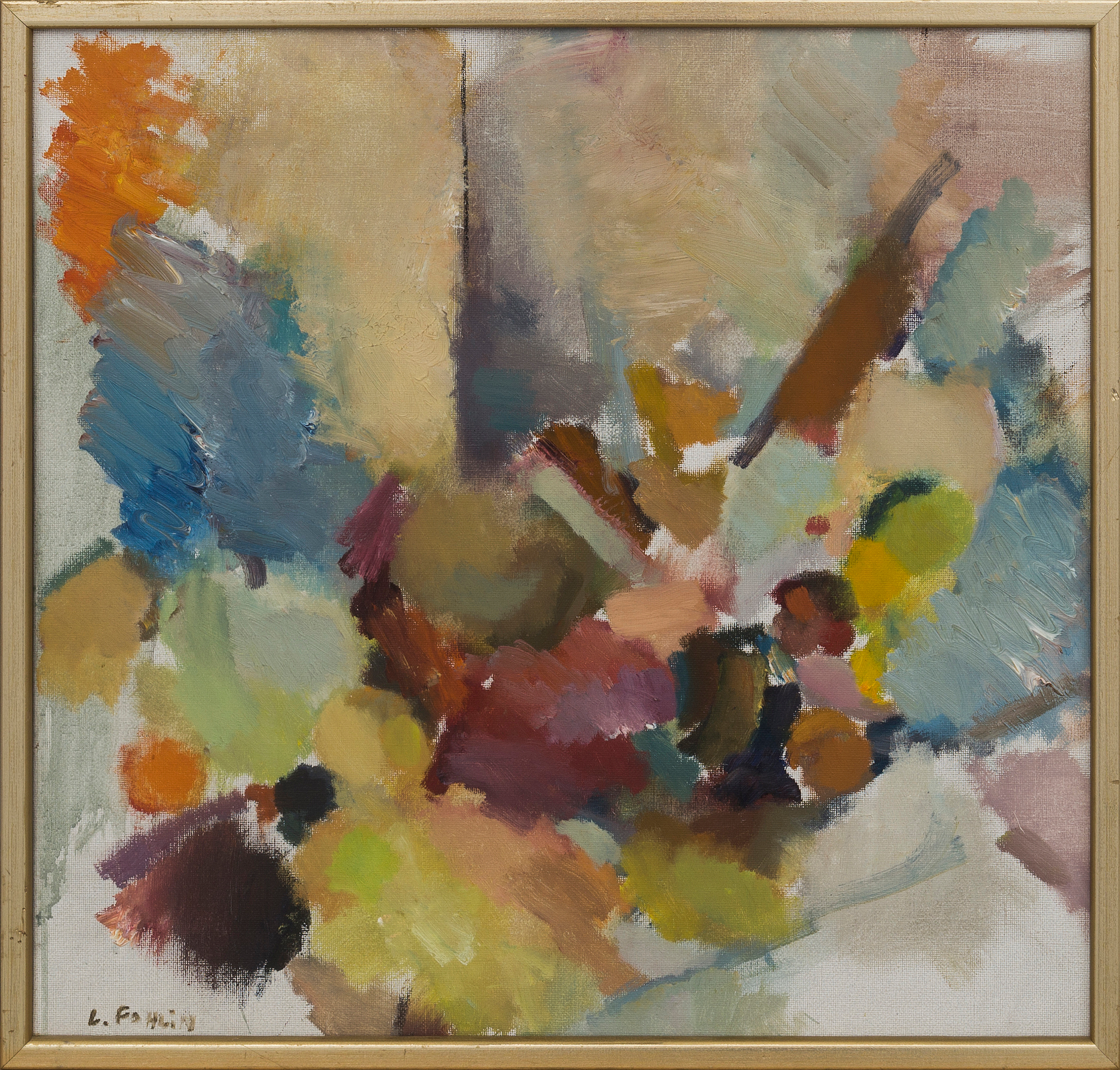 LARS FOHLIN, oil on canvas signed. - Bukowskis