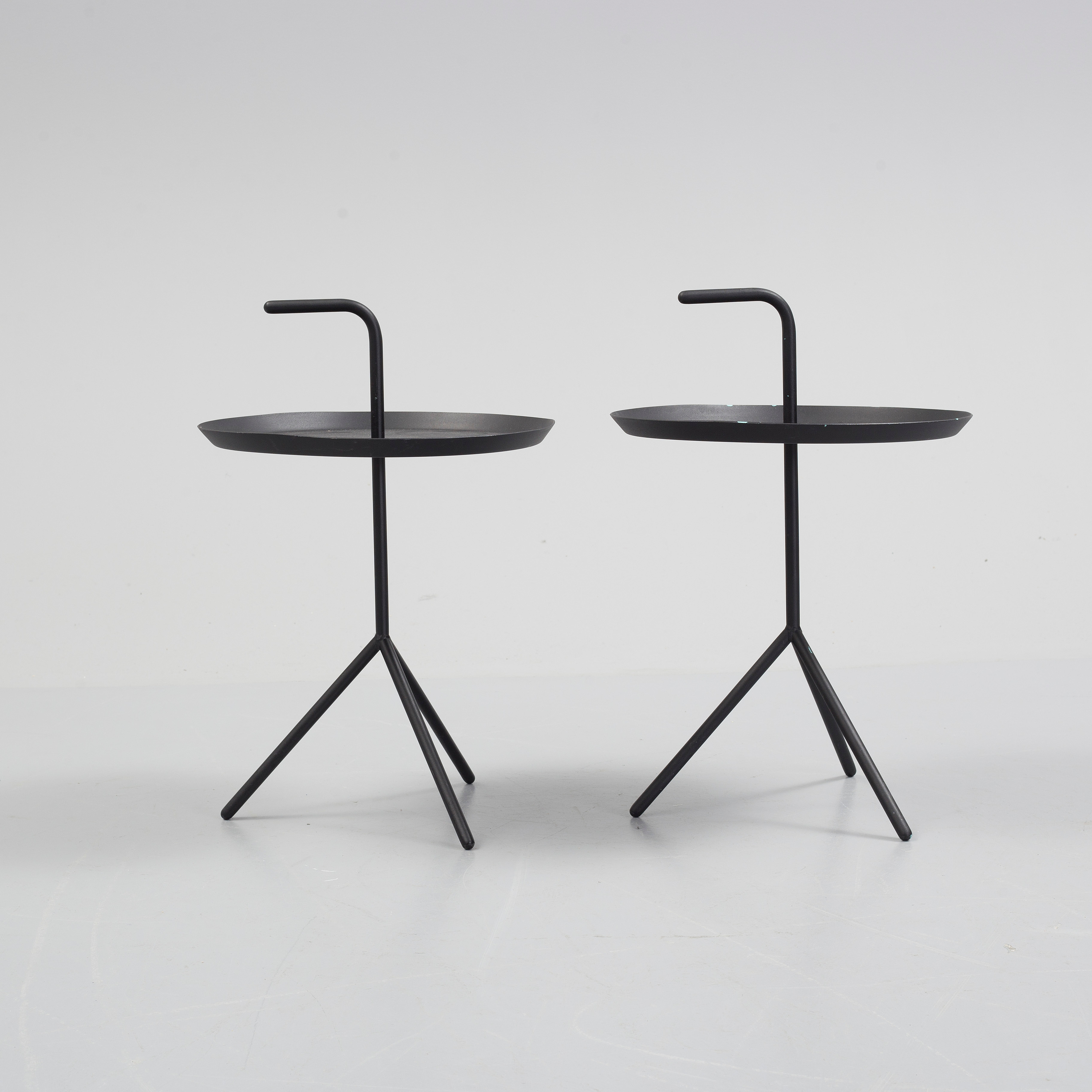 A pair of "Dont leave me" occational tables by Thomas Bentzen for Hay ...