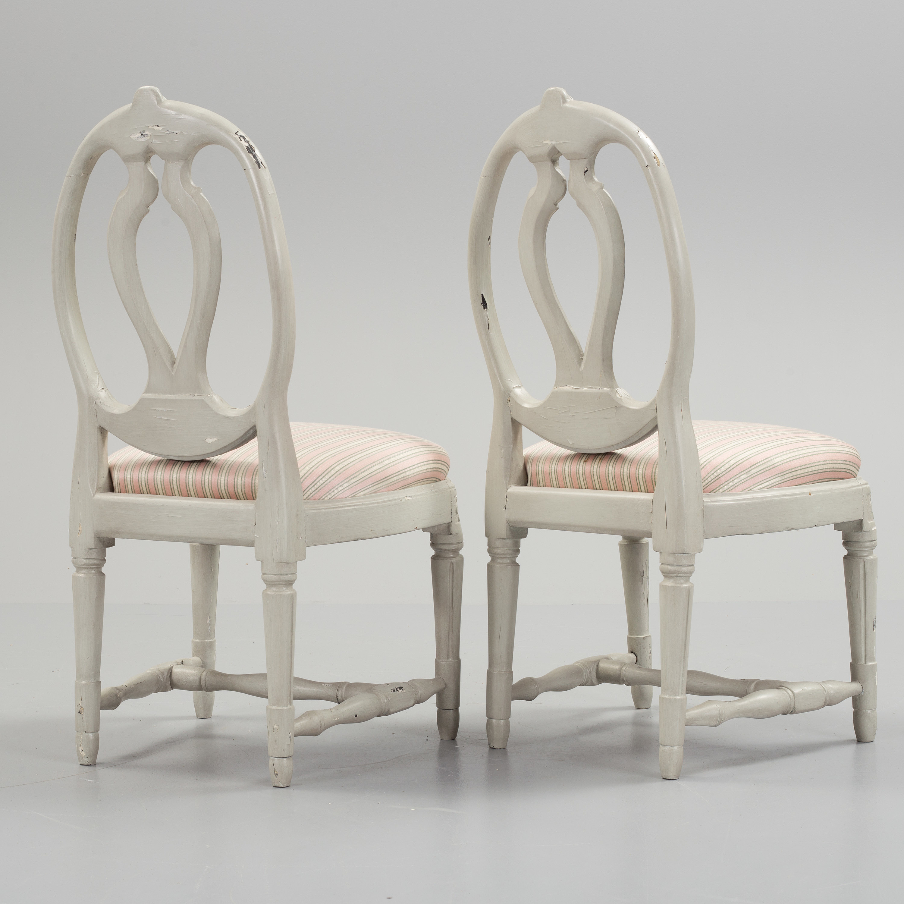 STOLAR, ett par, gustavianska, sent 1700-tal. - Bukowskis