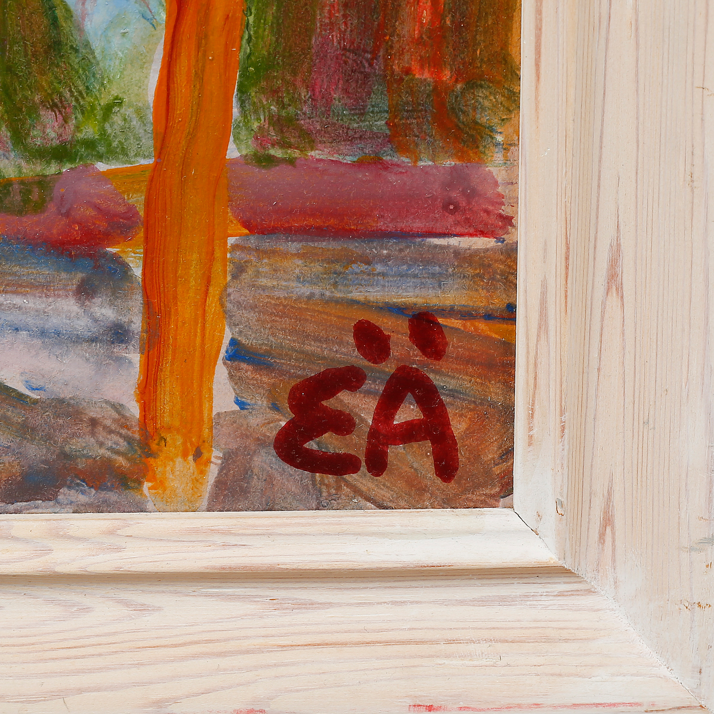 ERLING ÄRLINGSSON, olja på pannå, signerad EÄ. - Bukowskis