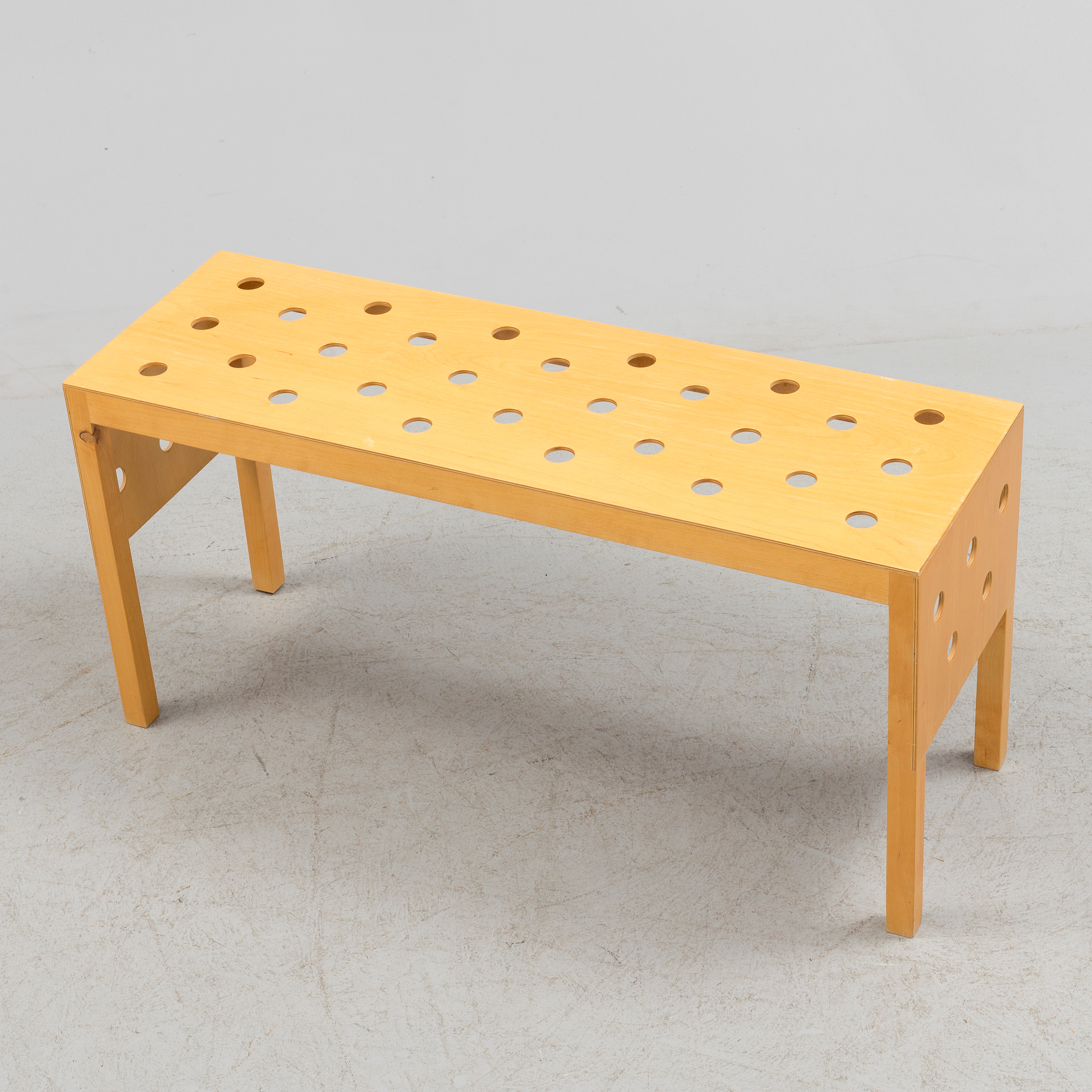 An 'Air' birch bench from Asplund, 1991. - Bukowskis