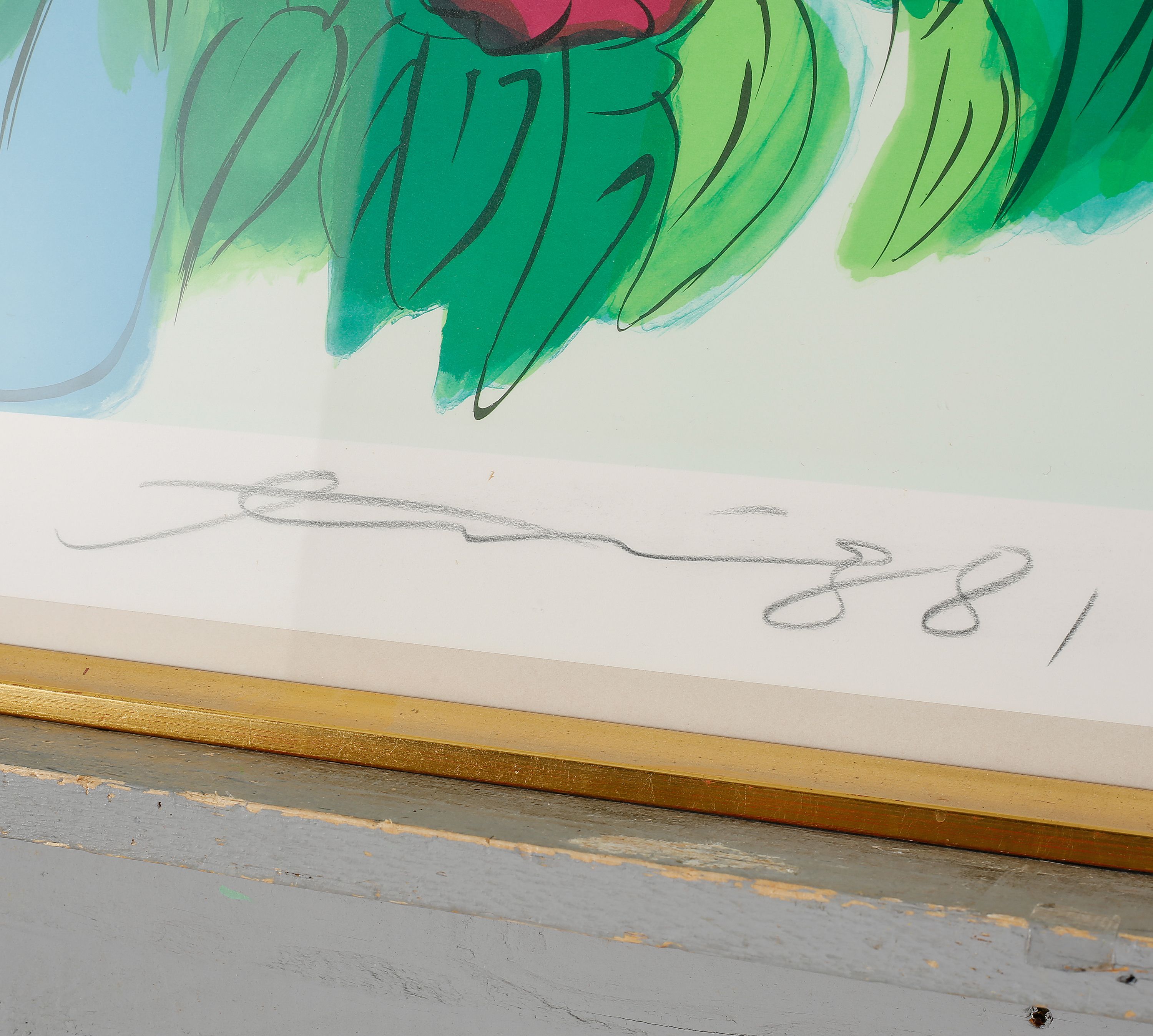 litograph in colours, signed and numbered 84/200. - Bukowskis