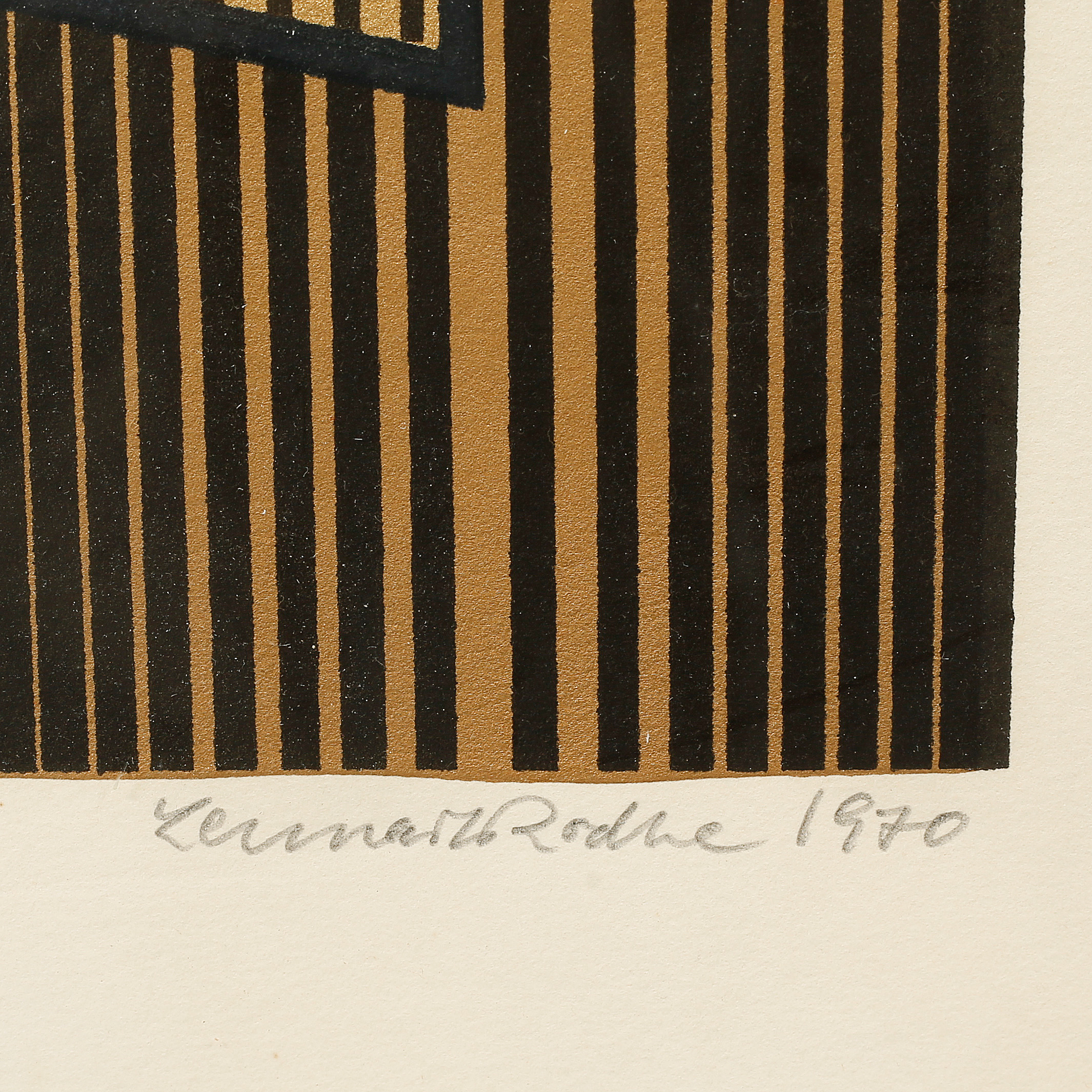 litograph in colours, signed, dated 1970 and numbered 26/360. - Bukowskis