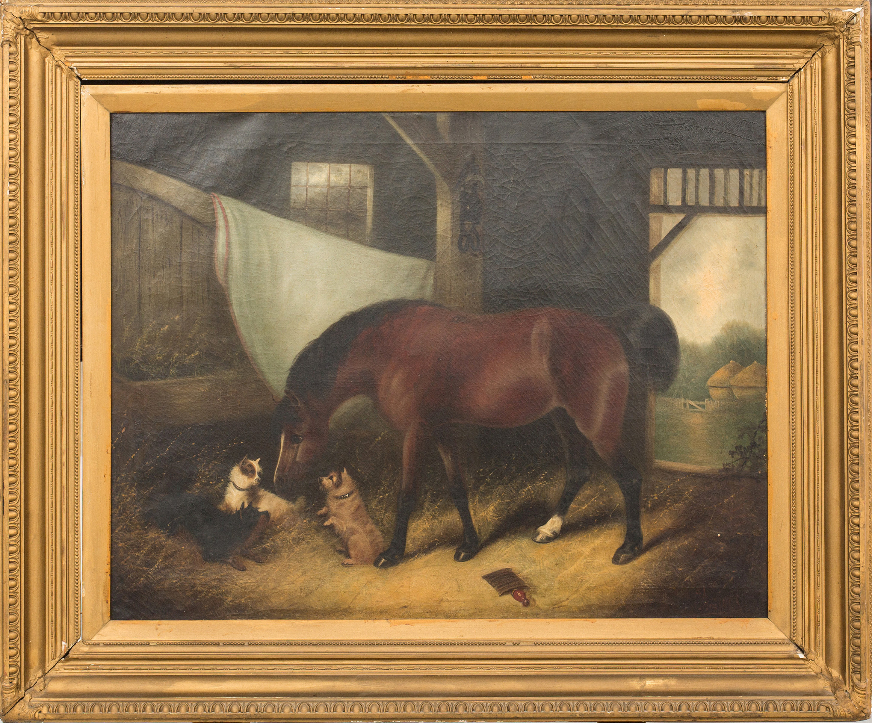 EDWARD ARMFIELD, oil on canvas signed. - Bukowskis