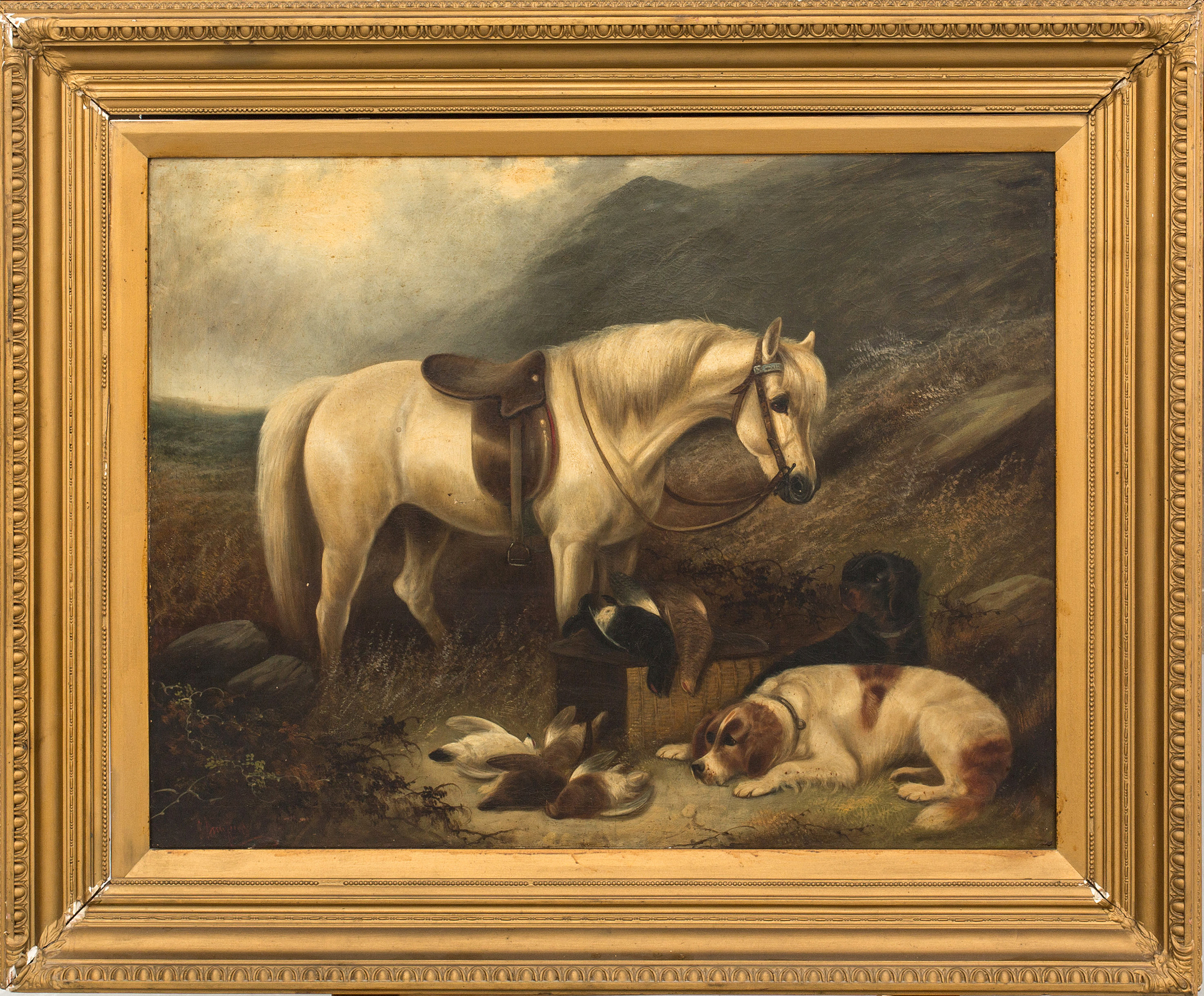 EDWARD ARMFIELD, oil on canvas signed. - Bukowskis