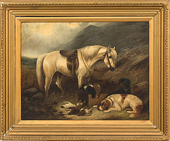 EDWARD ARMFIELD, oil on canvas signed. - Bukowskis