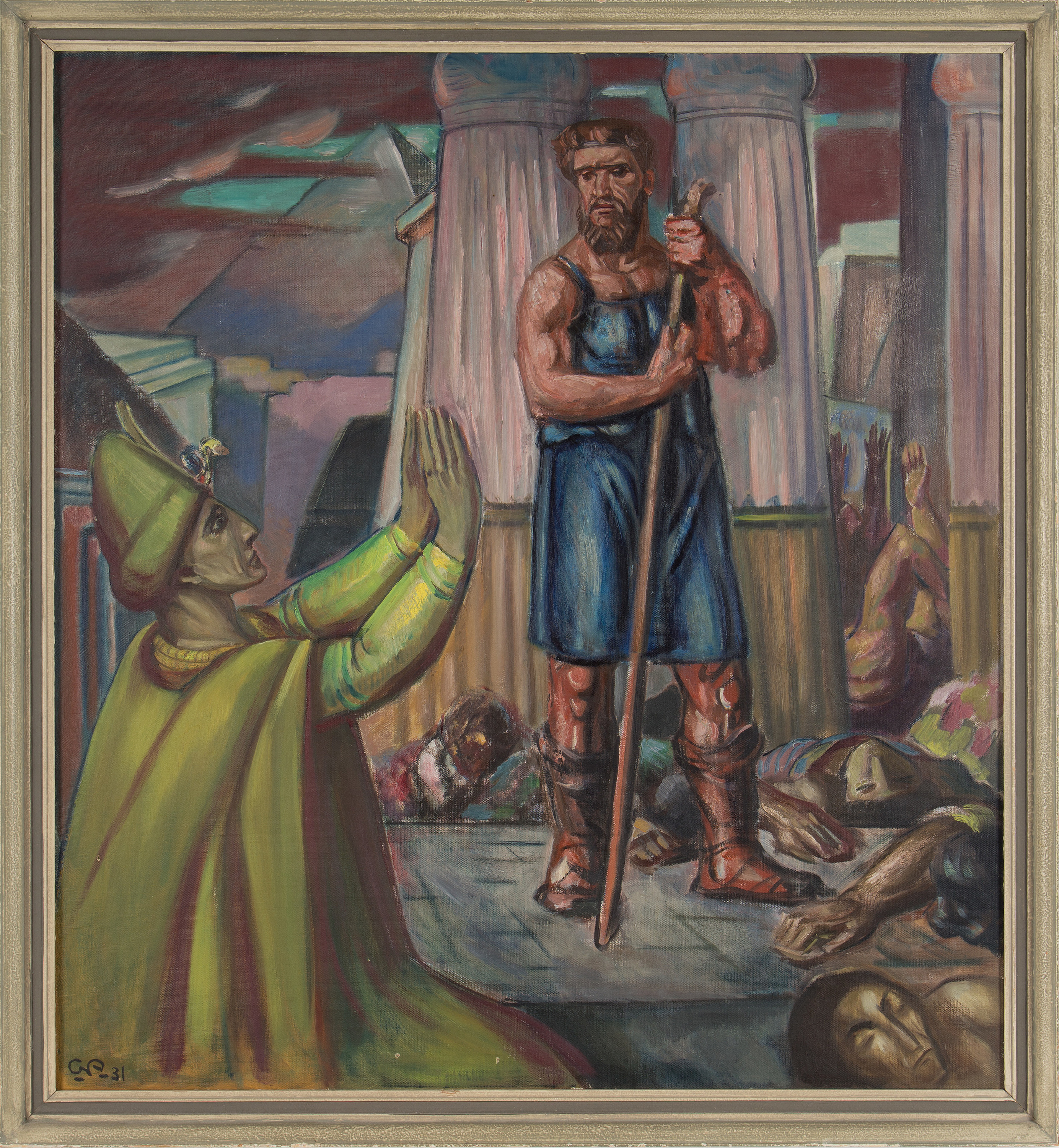 GEORG PAULI, oil on canvas, signed and dated - 31. - Bukowskis