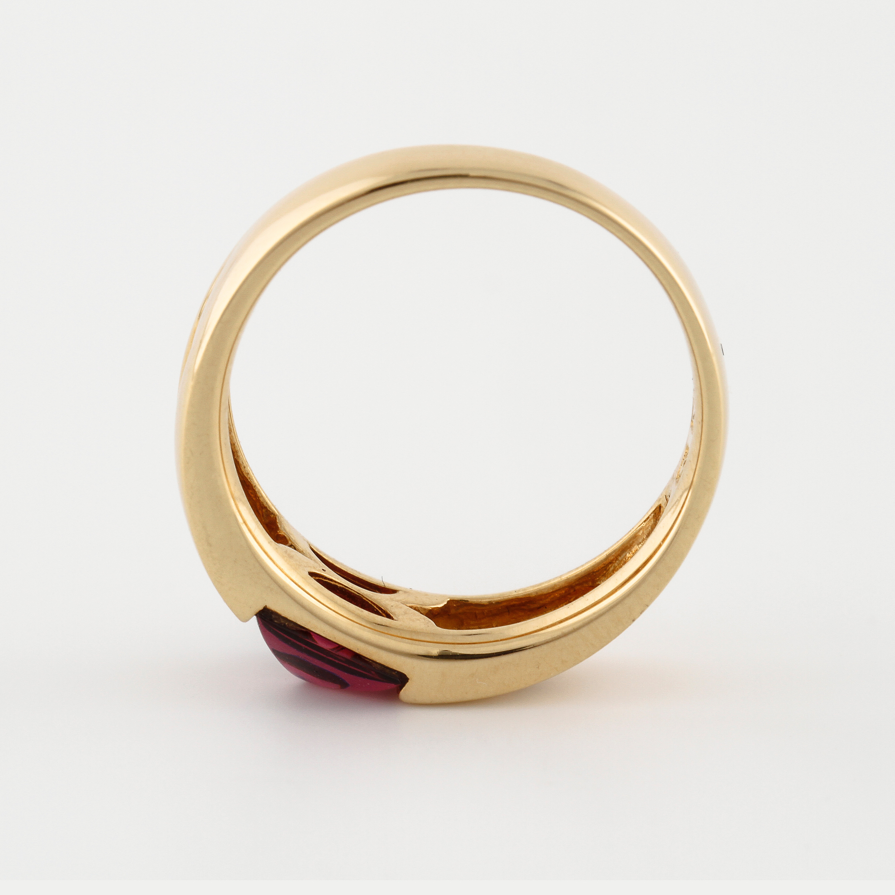 NINA RICCI, a cabochon cut amethyst and brilliant cut diamond ring ...