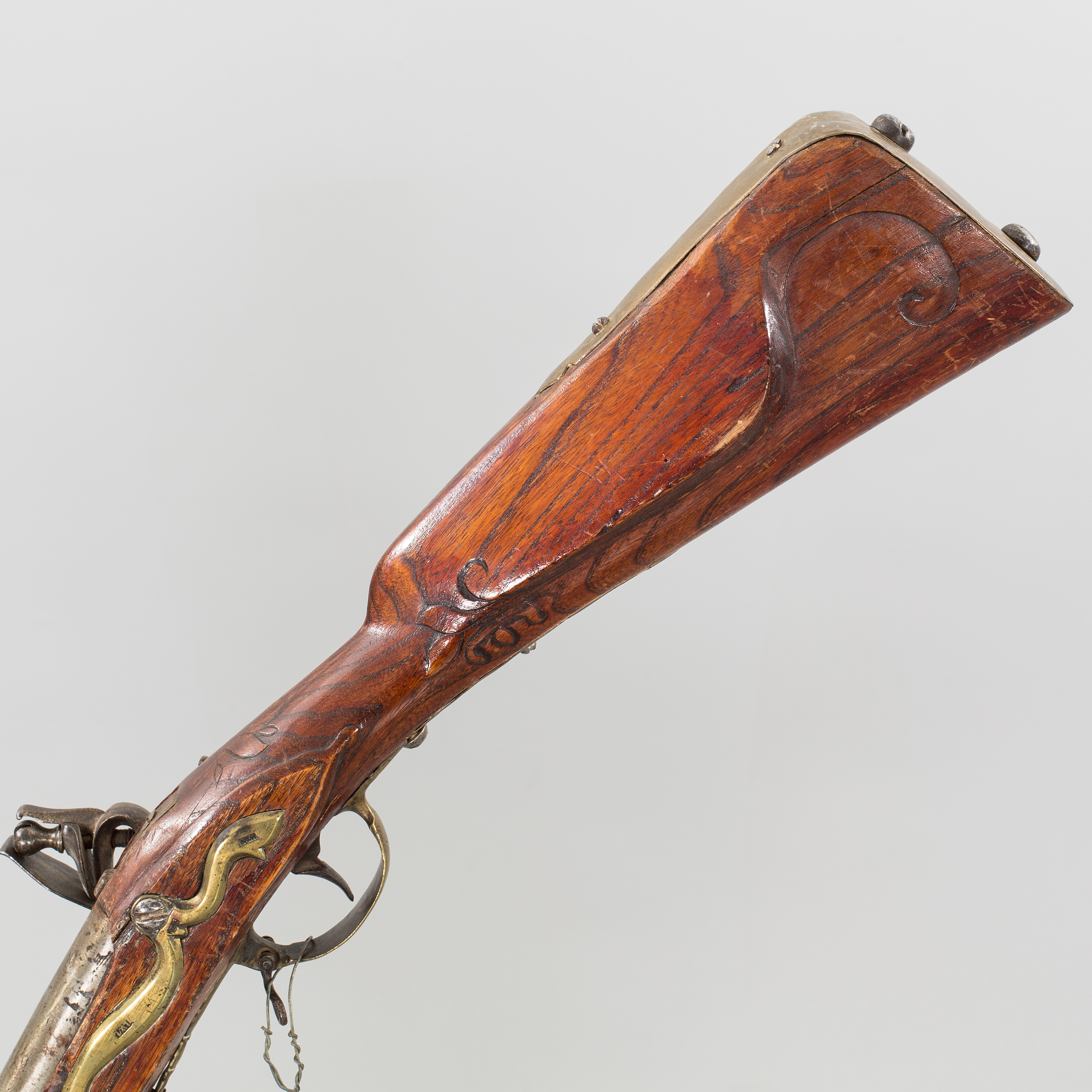 a flint lock rifle, 18th century, - Bukowskis