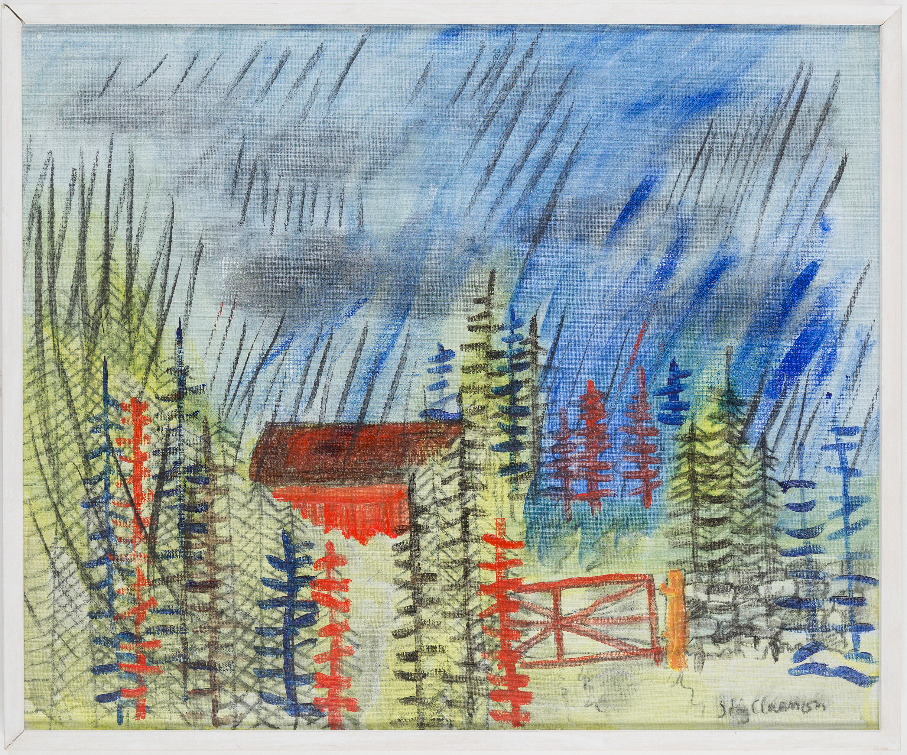 STIG CLAESSON (SLAS), olja på duk, signerad. - Bukowskis