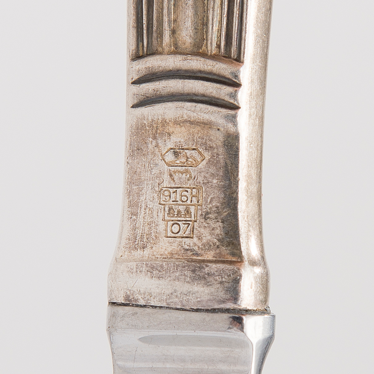 HOLGER RASMUSSEN, HAARUKOITA JA VEITSIÄ, 24 kpl, hopeaa, "Margit ...