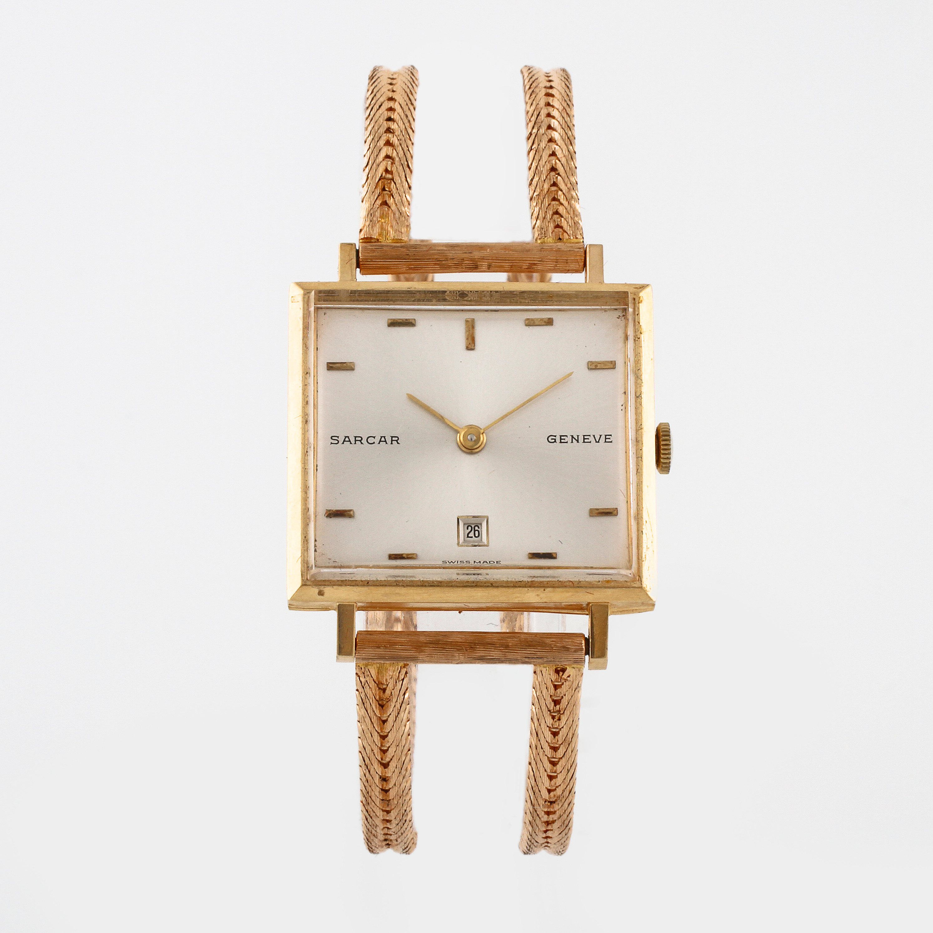 SARCAR, Genève, wristwatch, 29 x 26 (34) mm. - Bukowskis