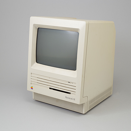 An Apple computer Macintosh SE, model M5011, Apple Computer Inc. USA ...