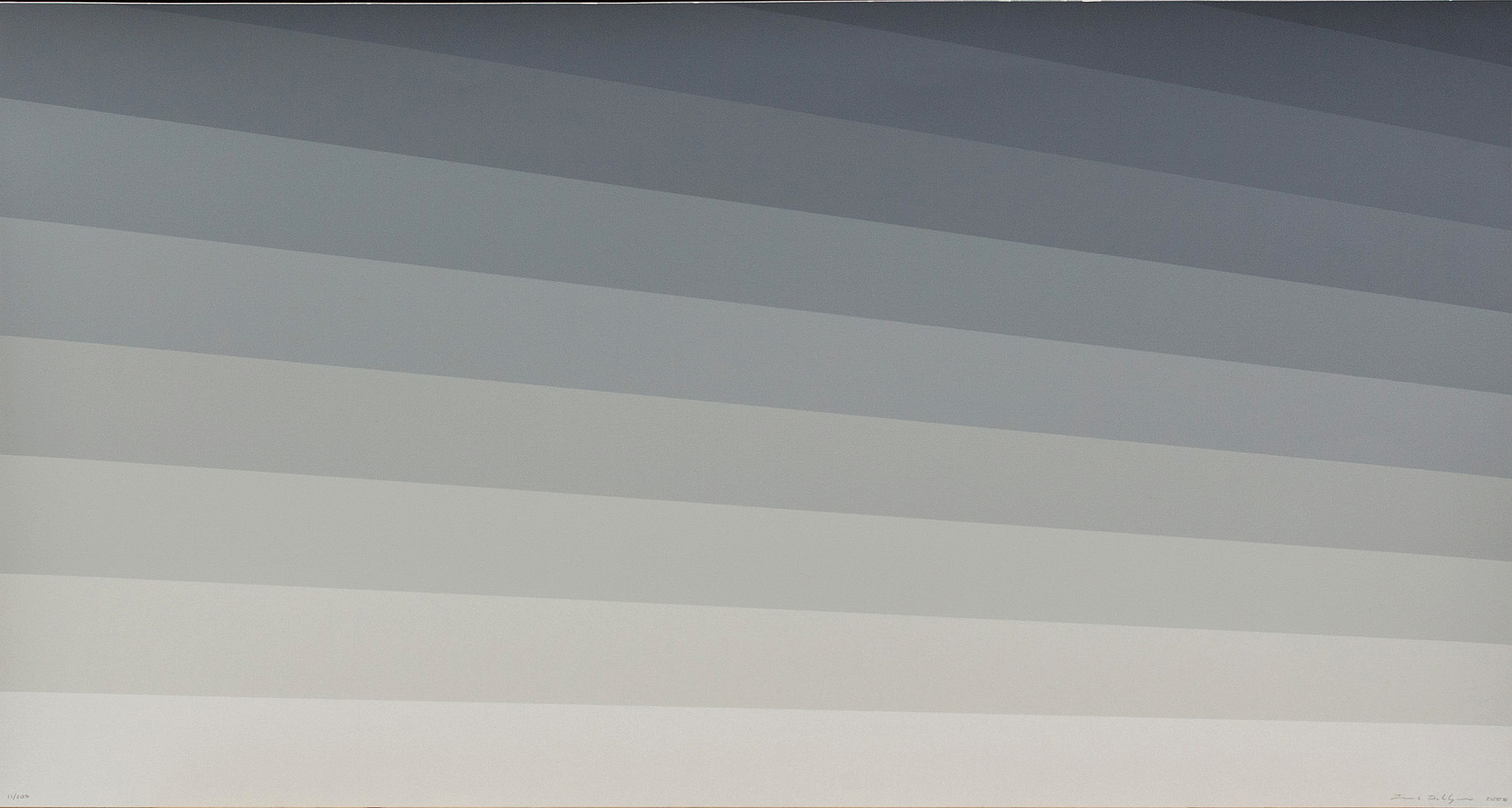 JACOB DAHLGREN, colour lithographe, signed and numbered 11/200, dated ...