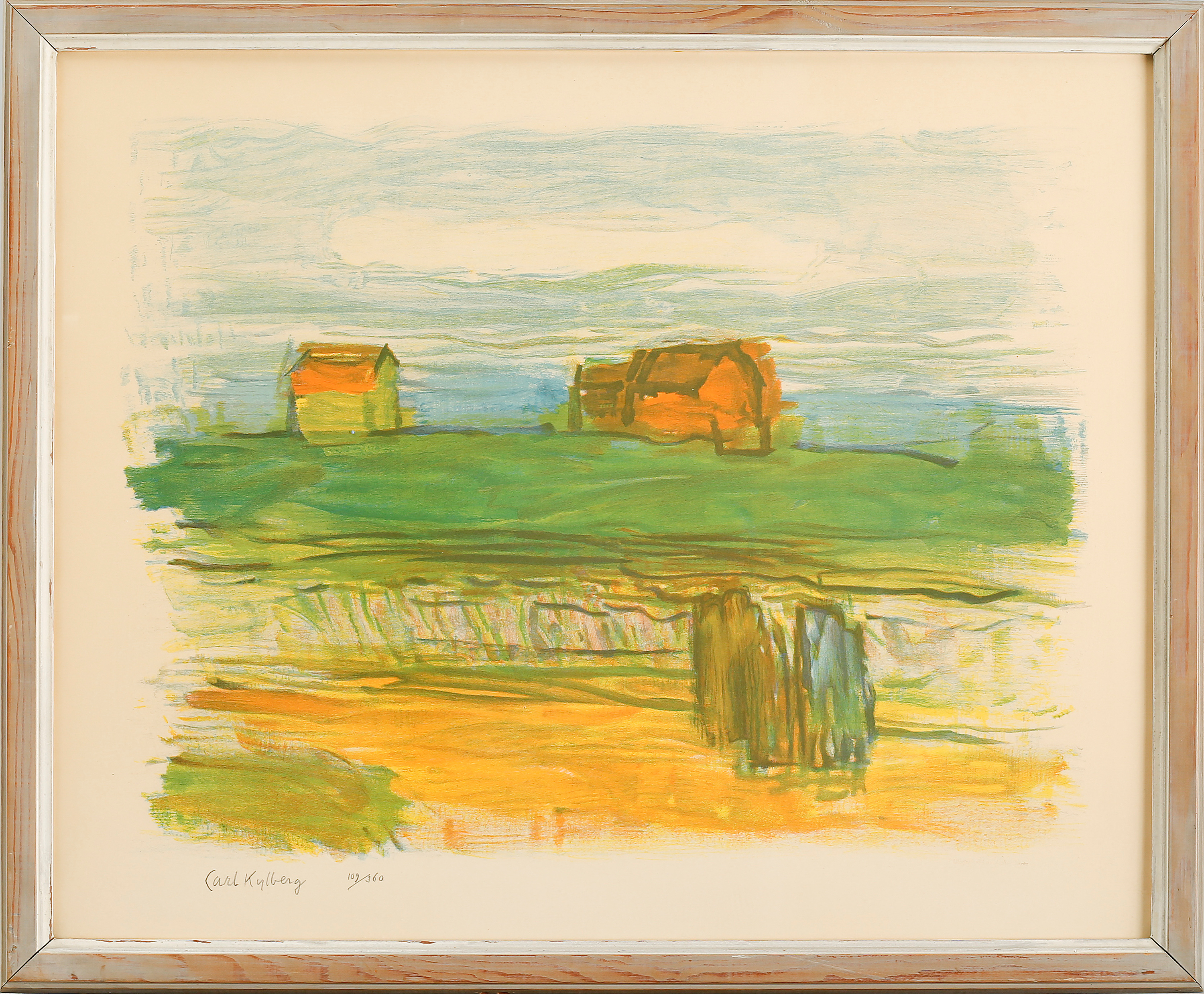 litograph in colours, signed and numbered 109/360. - Bukowskis