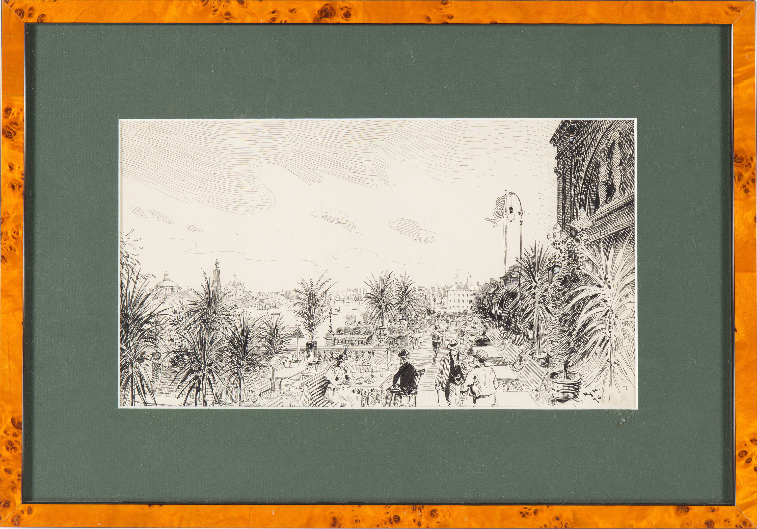 ROBERT HAGLUND, Ink drawings, 2, signed and dated -86. - Bukowskis