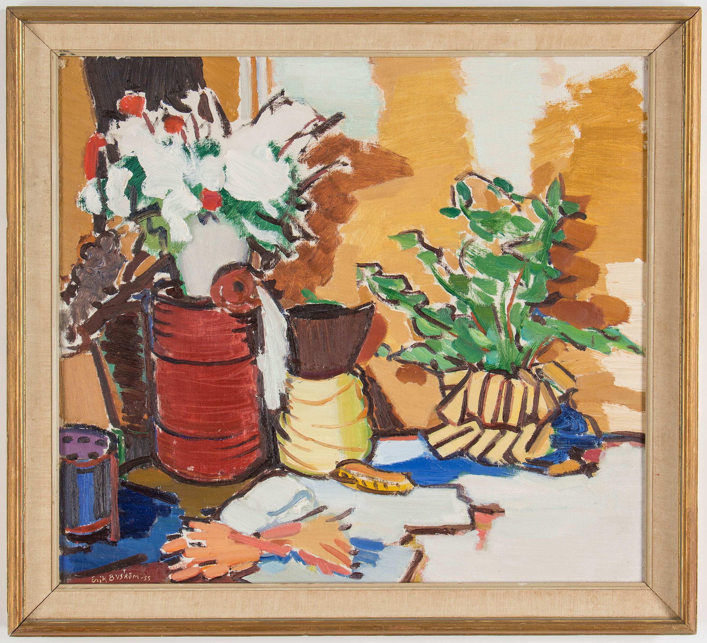 ERIK BYSTRÖM, Oil on canvas, signed and dated -55. - Bukowskis