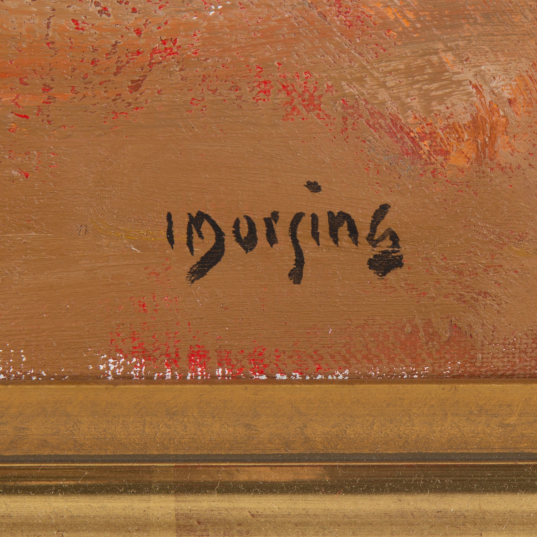 IVAR MORSING, oil on canvas, signed. - Bukowskis