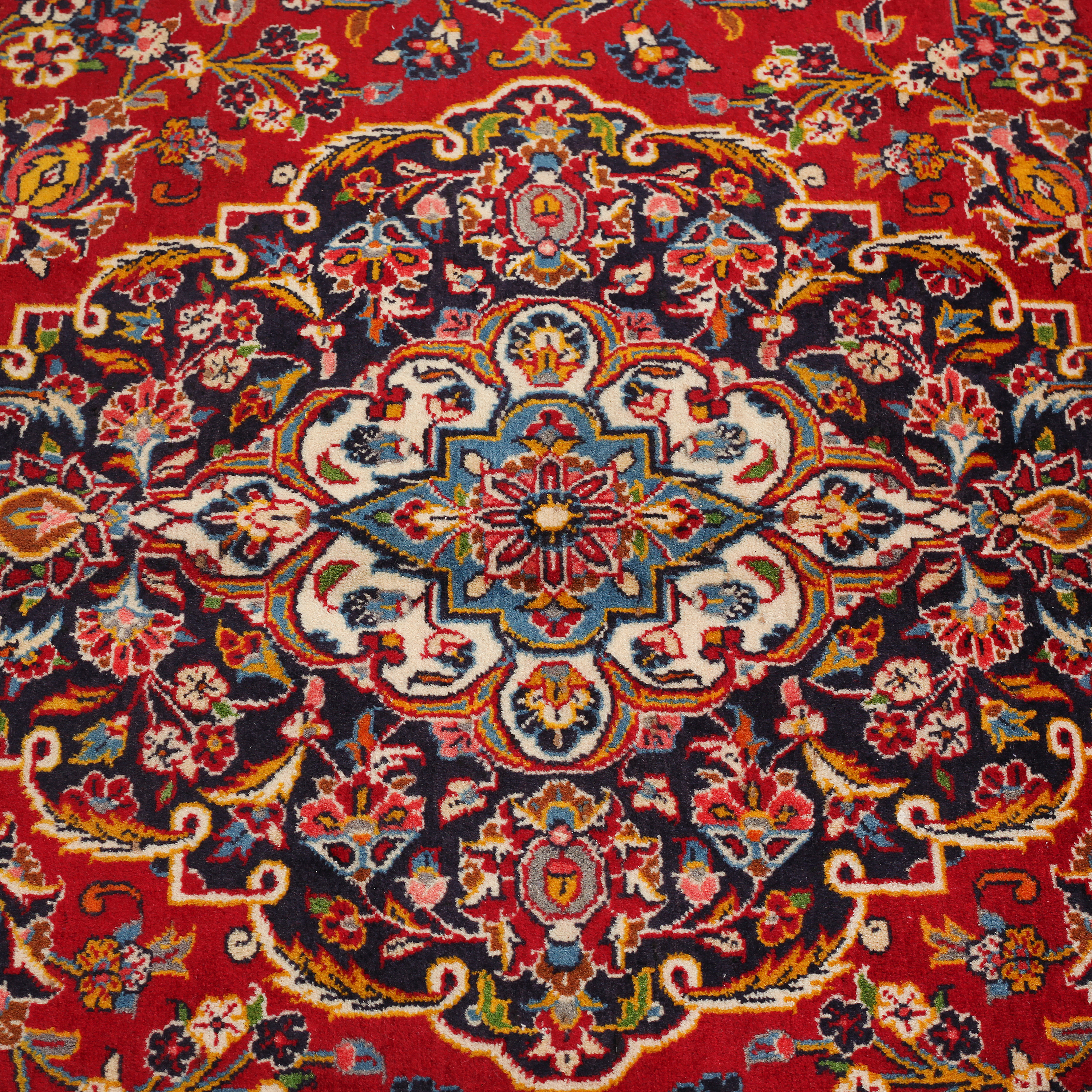 A Keshan rug, 375 x 255 cm. - Bukowskis