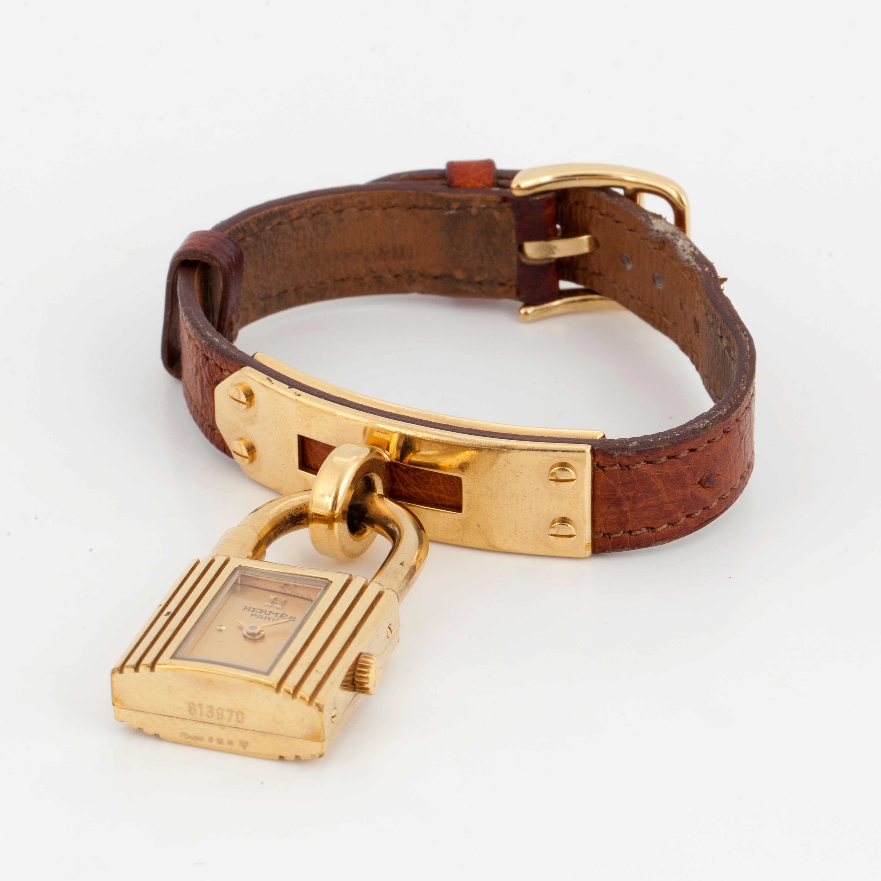 HERMÈS, Armbandsur, "Kelly Lock". - Bukowskis