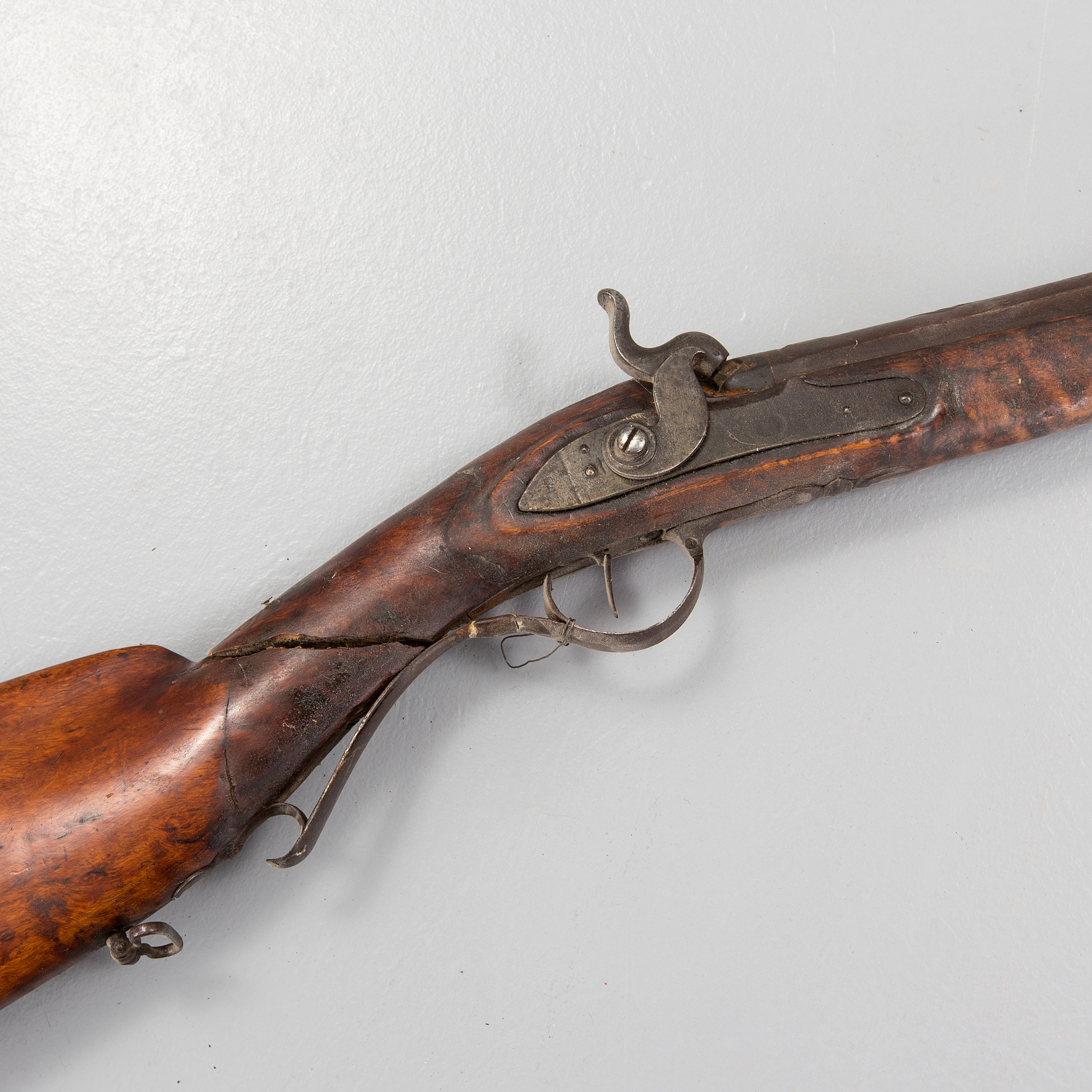 A mid 19th century percussion rifle. - Bukowskis