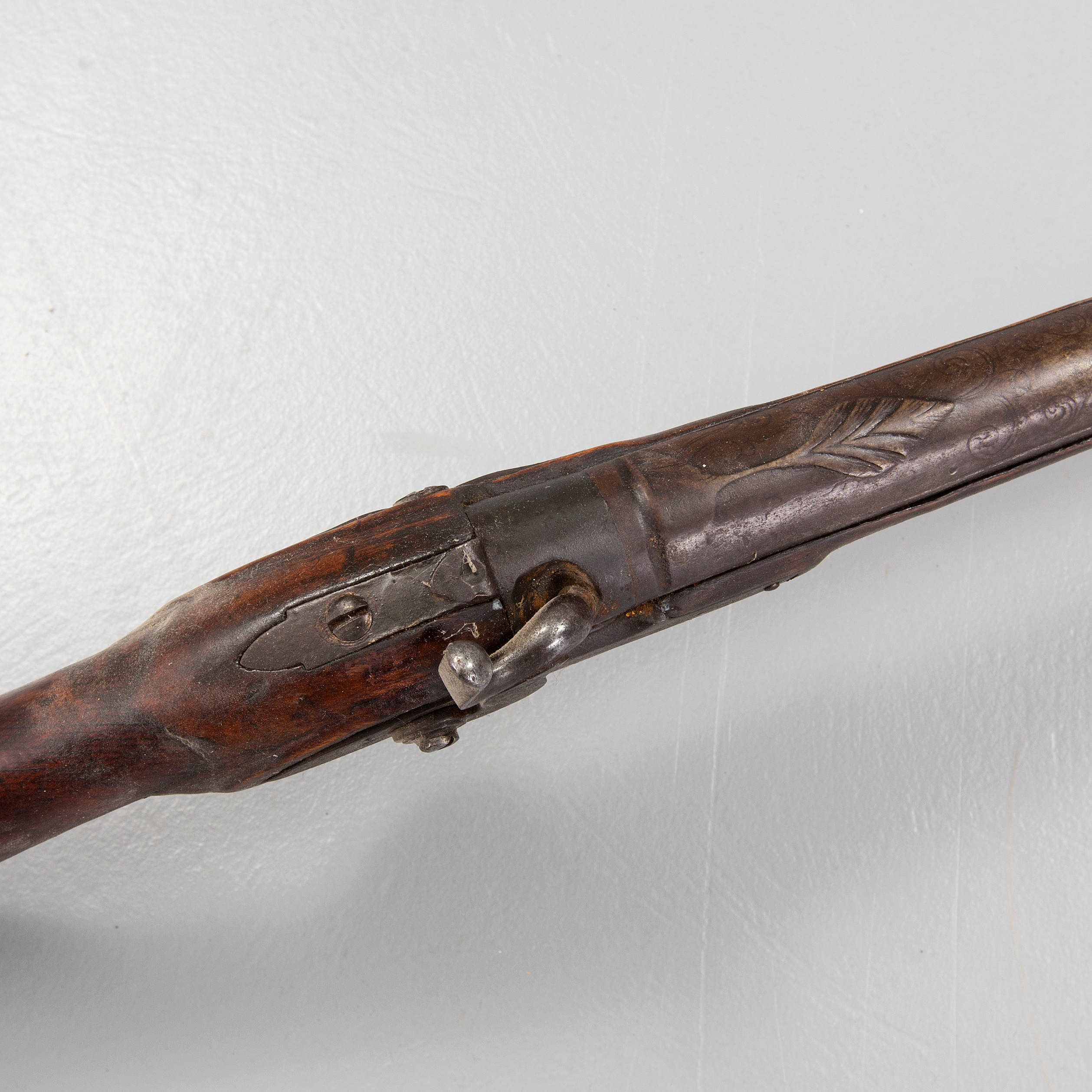 A mid 19th century percussion rifle. - Bukowskis