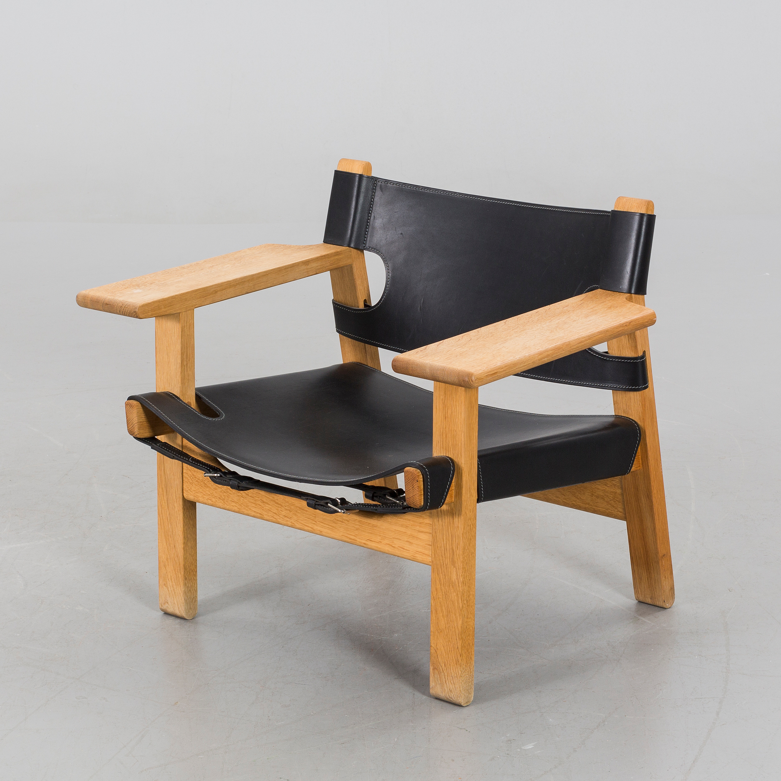 BØRGE MOGENSEN, fåtölj, "Spanska stolen", Fredericia Stolefabrik ...