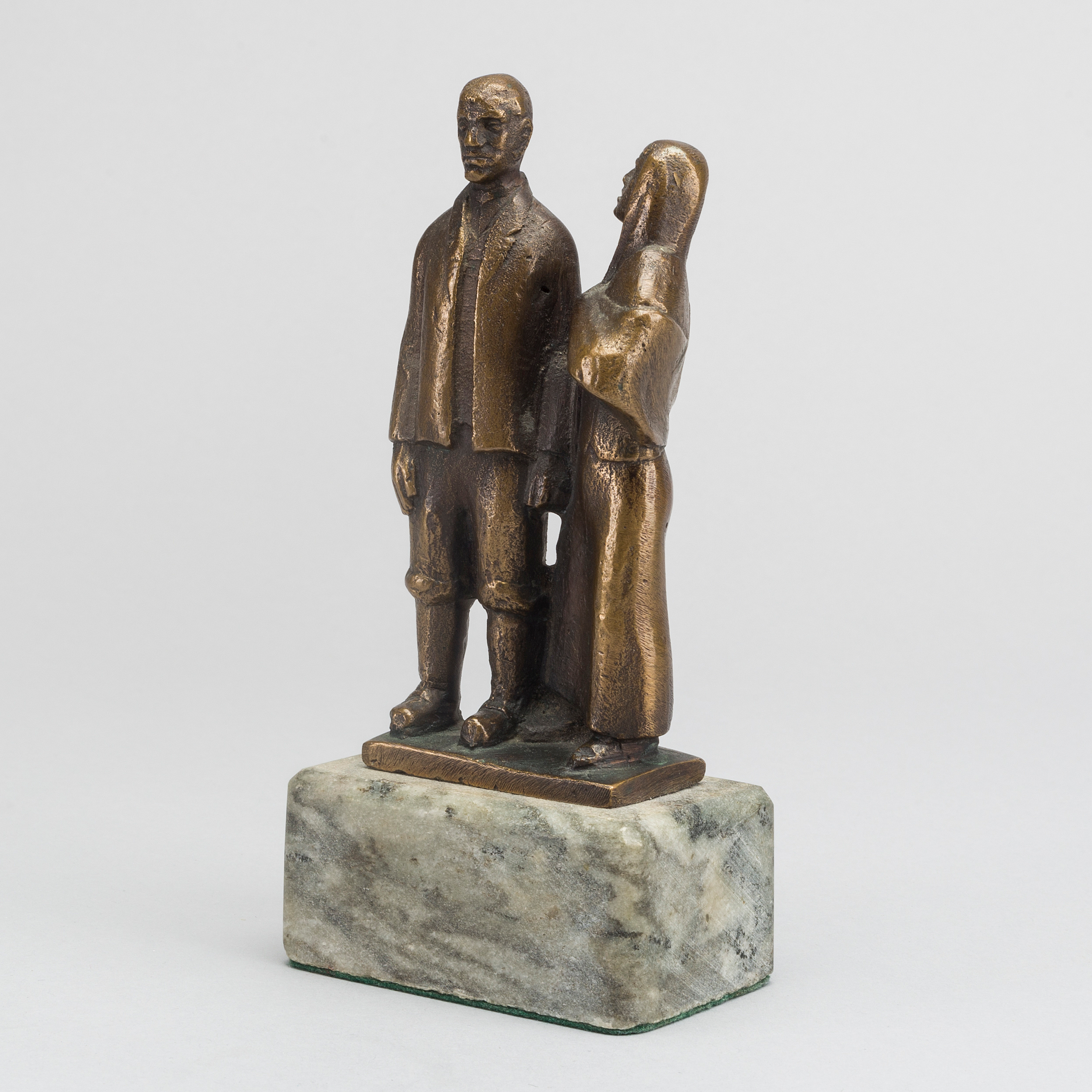 AXEL OLSSON, a bronze sculpture. - Bukowskis