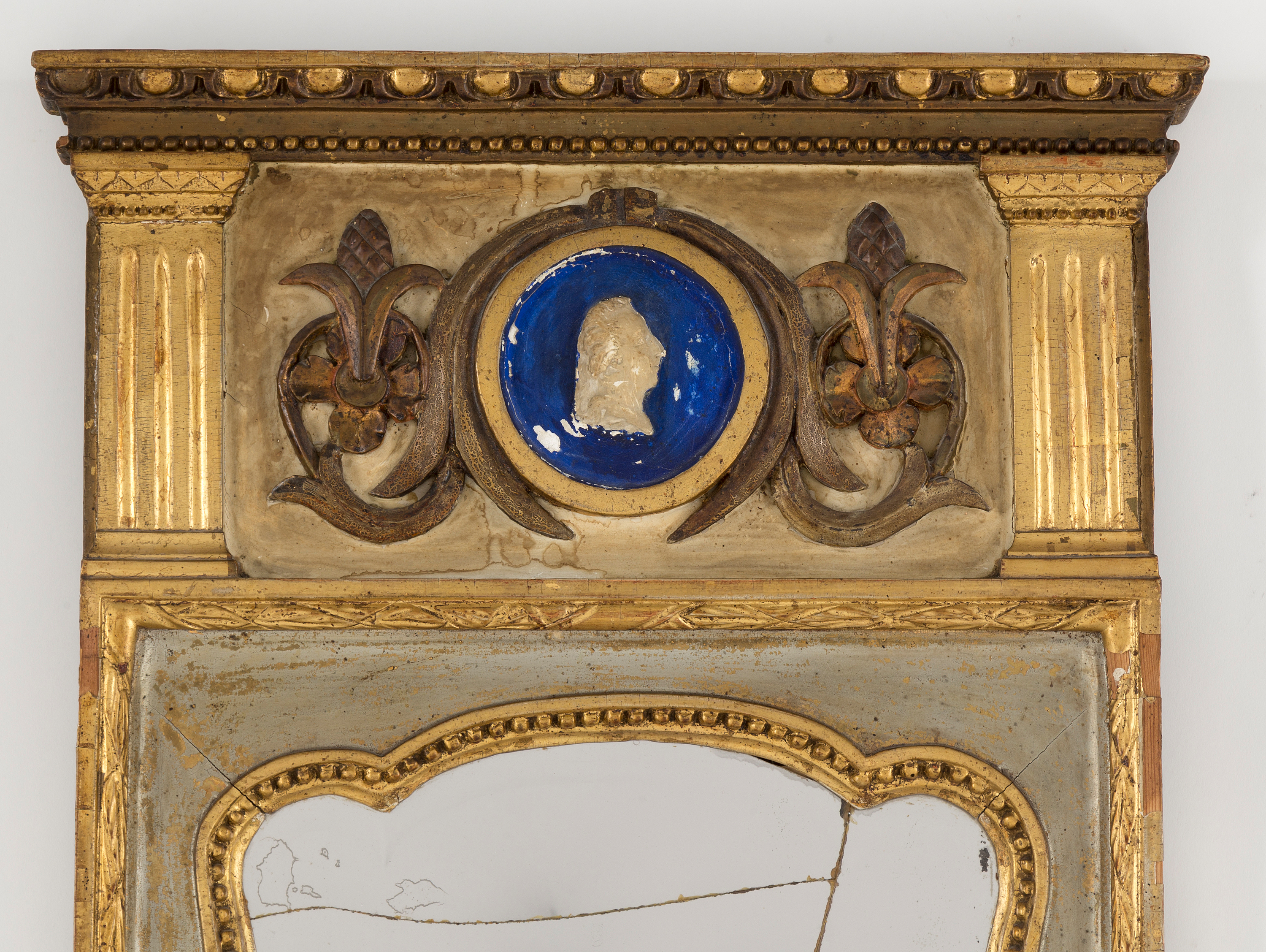 NICLAS FALKENGREN (1776-1813), spegel, Gustaviansk, Jönköping. - Bukowskis