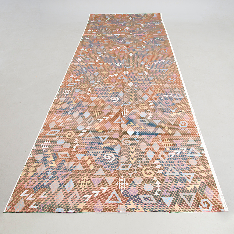 A Mira Rubin fabric of the Diamond Collection for Mira-X, Switzerland ...