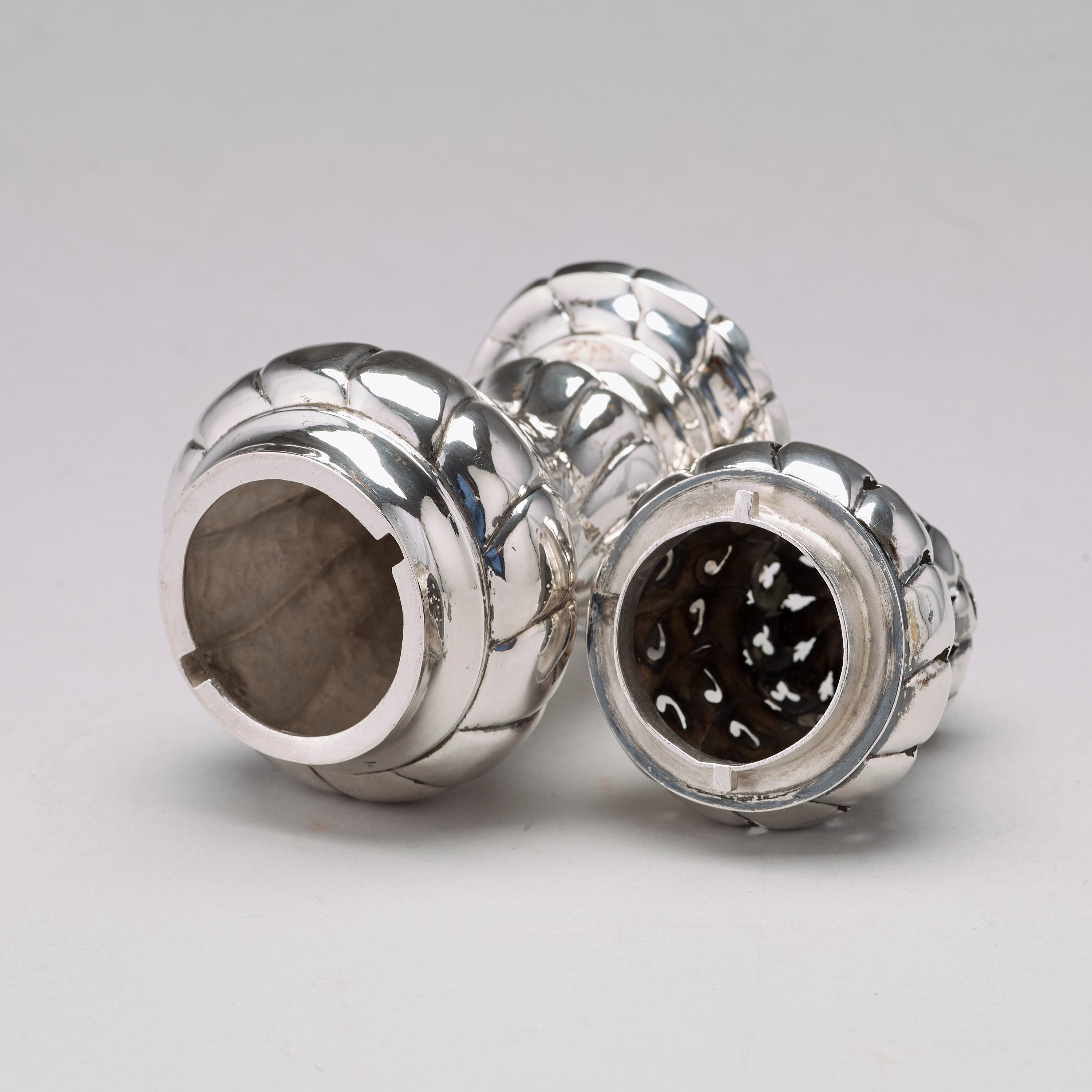 A Baltic 18th century sugar-caster, mark of Johan Diedrich Rehwald ...