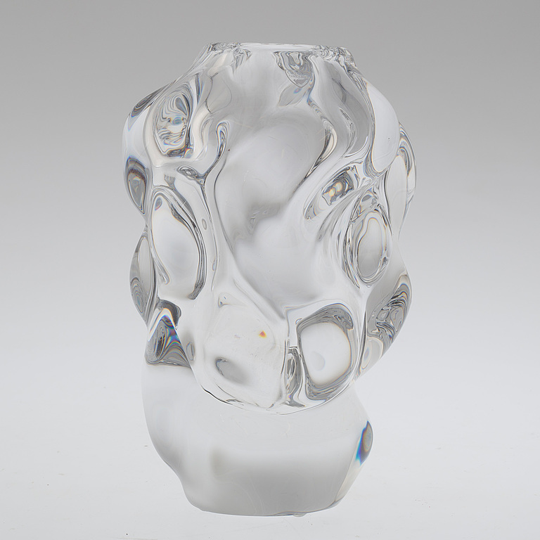 PER B. SUNDBERG, vas, glas, Orrefors. - Bukowskis