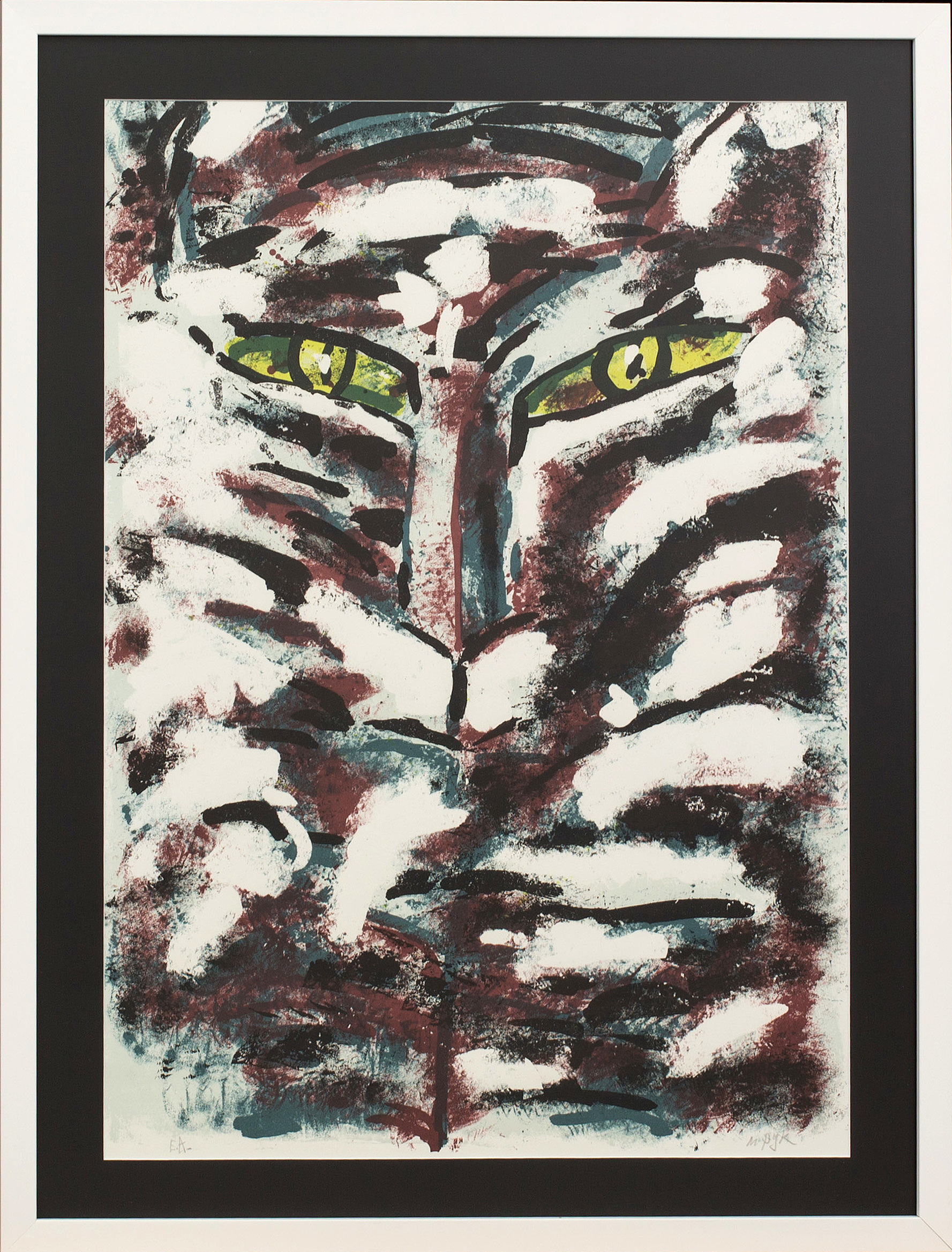 MADELEINE PYK, a signed E.A lithograph. - Bukowskis