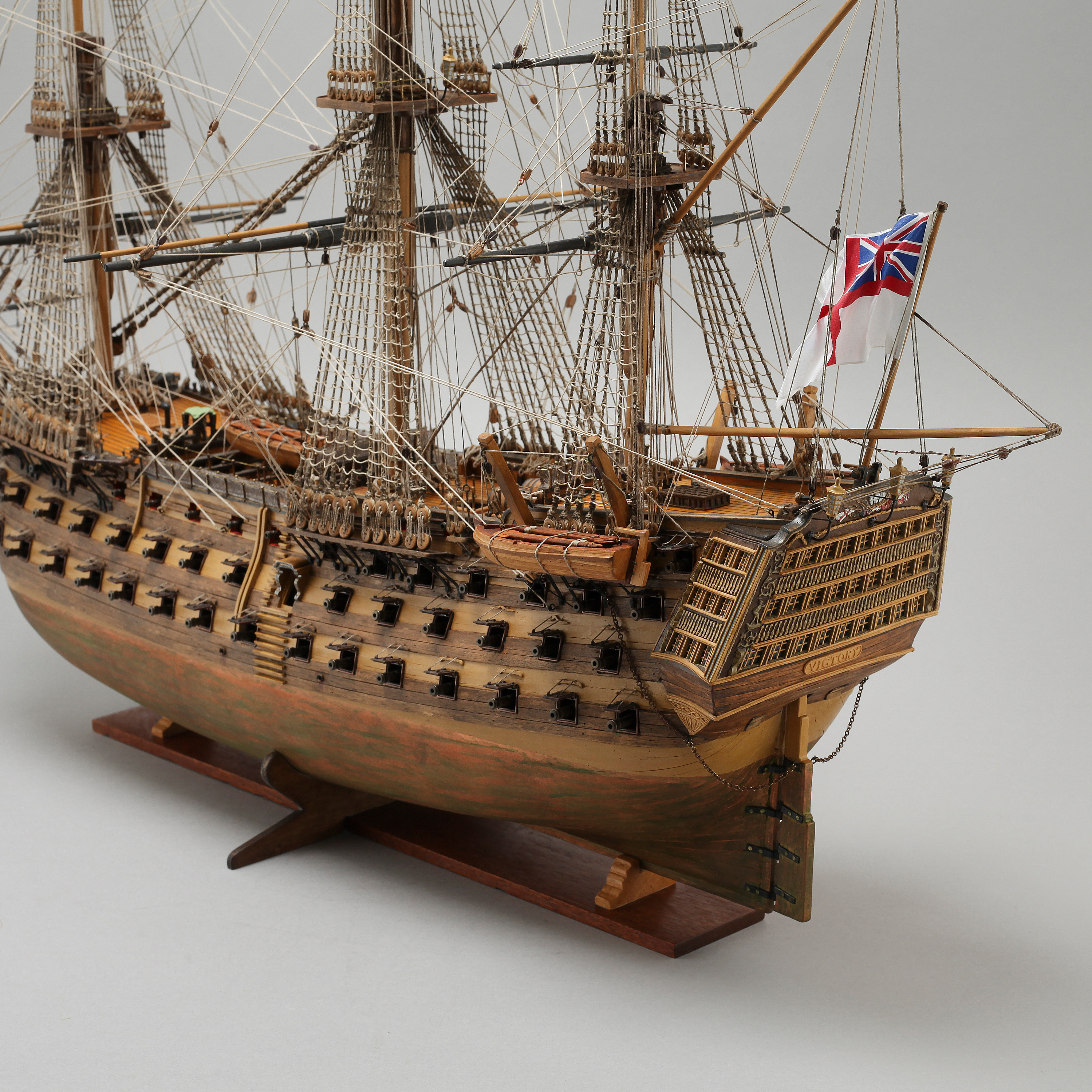 A 20th century miniature ship. - Bukowskis