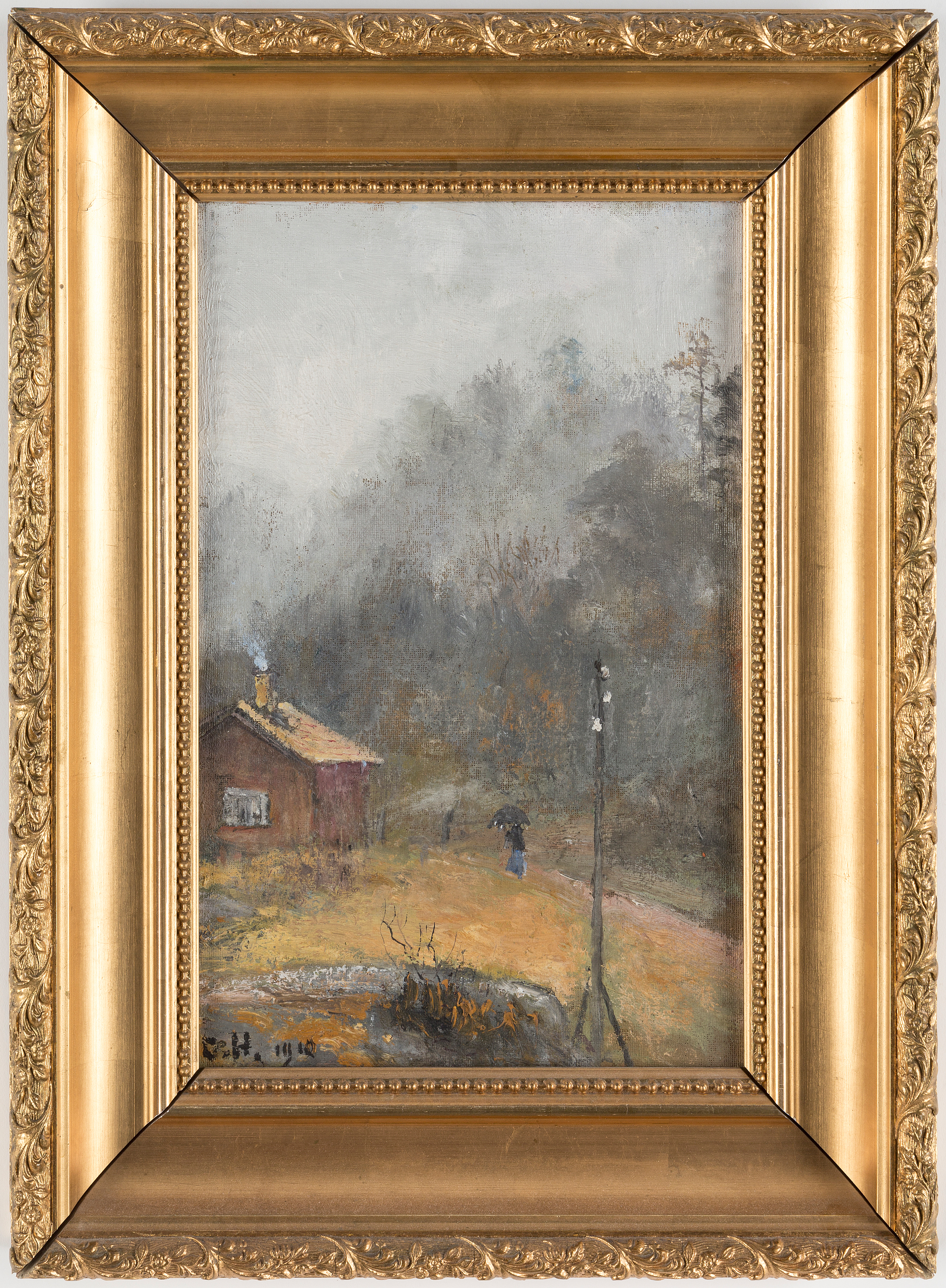 OLOF HERMELIN, Oil on panel, signed and dated 1910. - Bukowskis