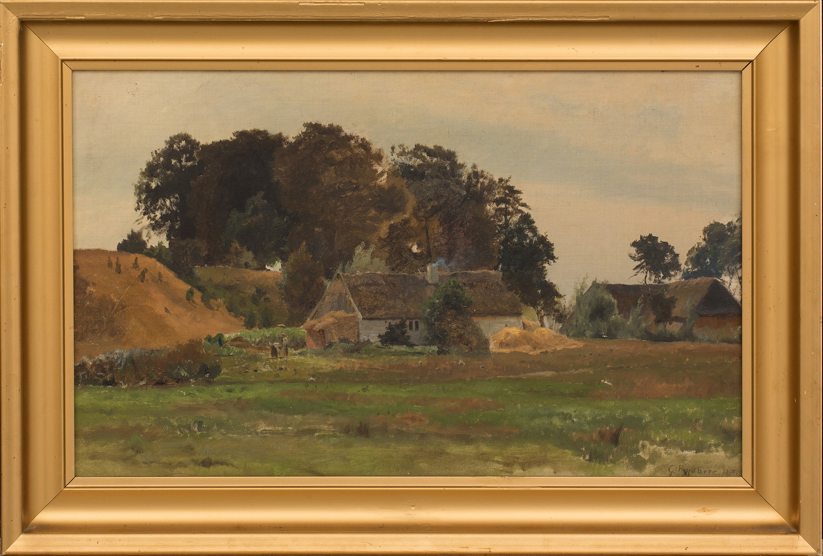 GUSTAF RYDBERG, olja på duk, senare signerad och daterad. - Bukowskis