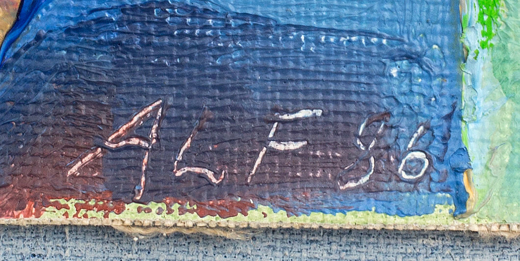 ALF OLSSON, oil on canvas, signed and dated 96. - Bukowskis